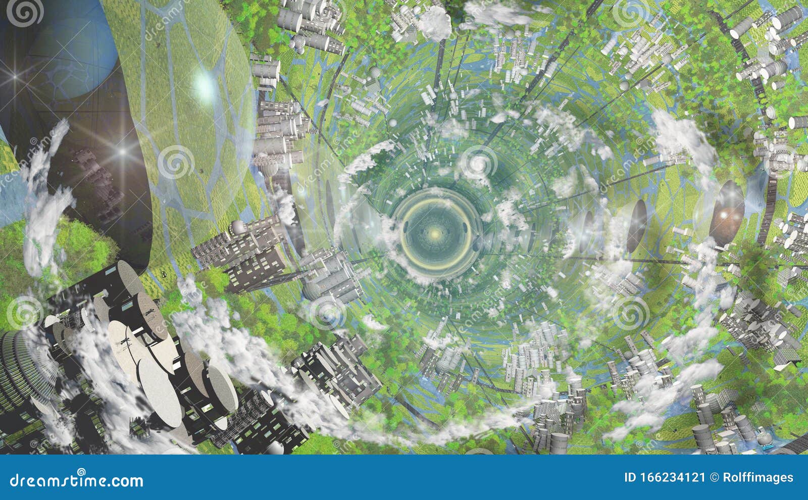 Space Colony Module. Mars Colonization Structure. Flat Vector ...