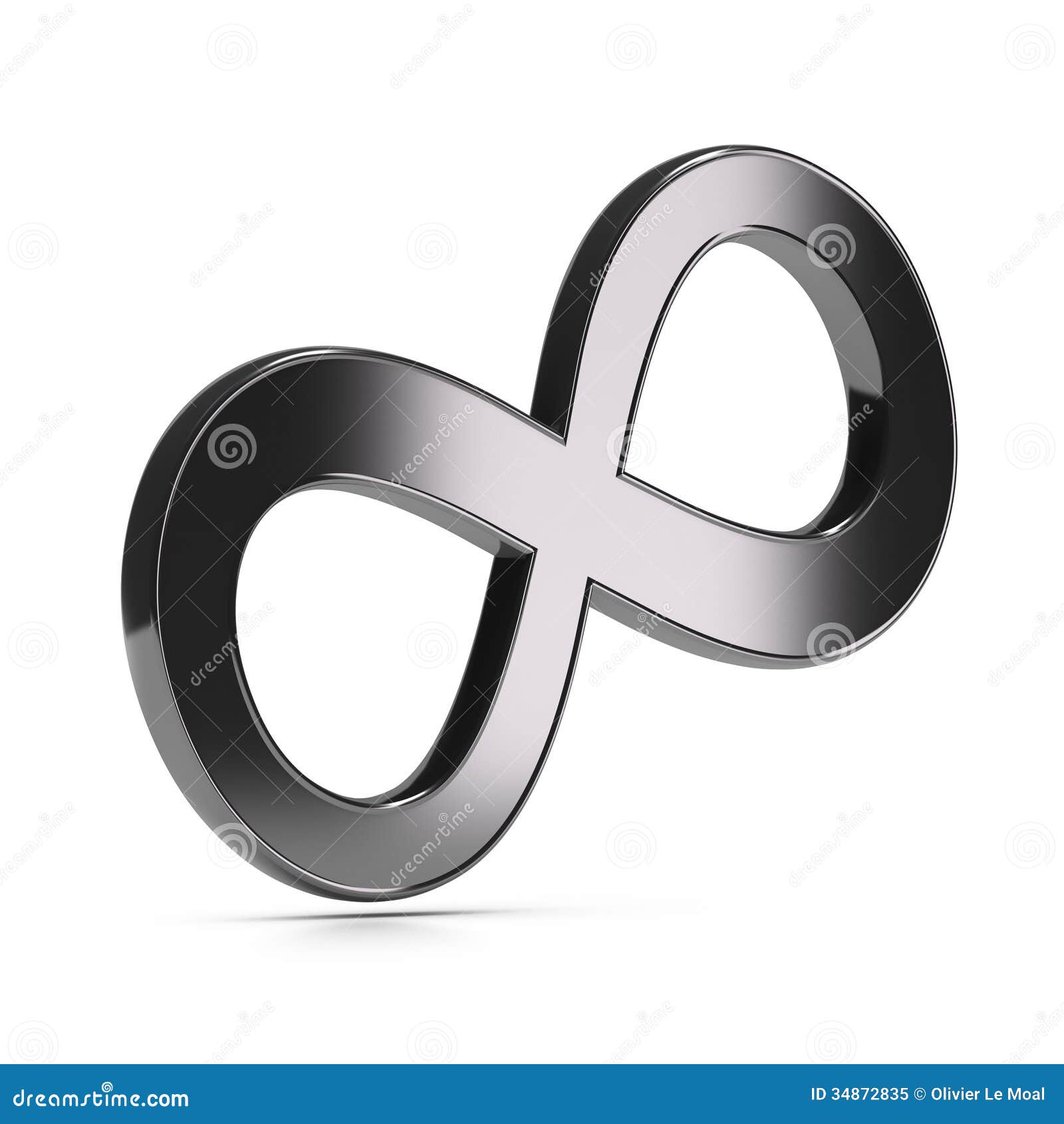 Oneindig Symbool, Oneindigheid Stock Illustratie - Illustration of ...