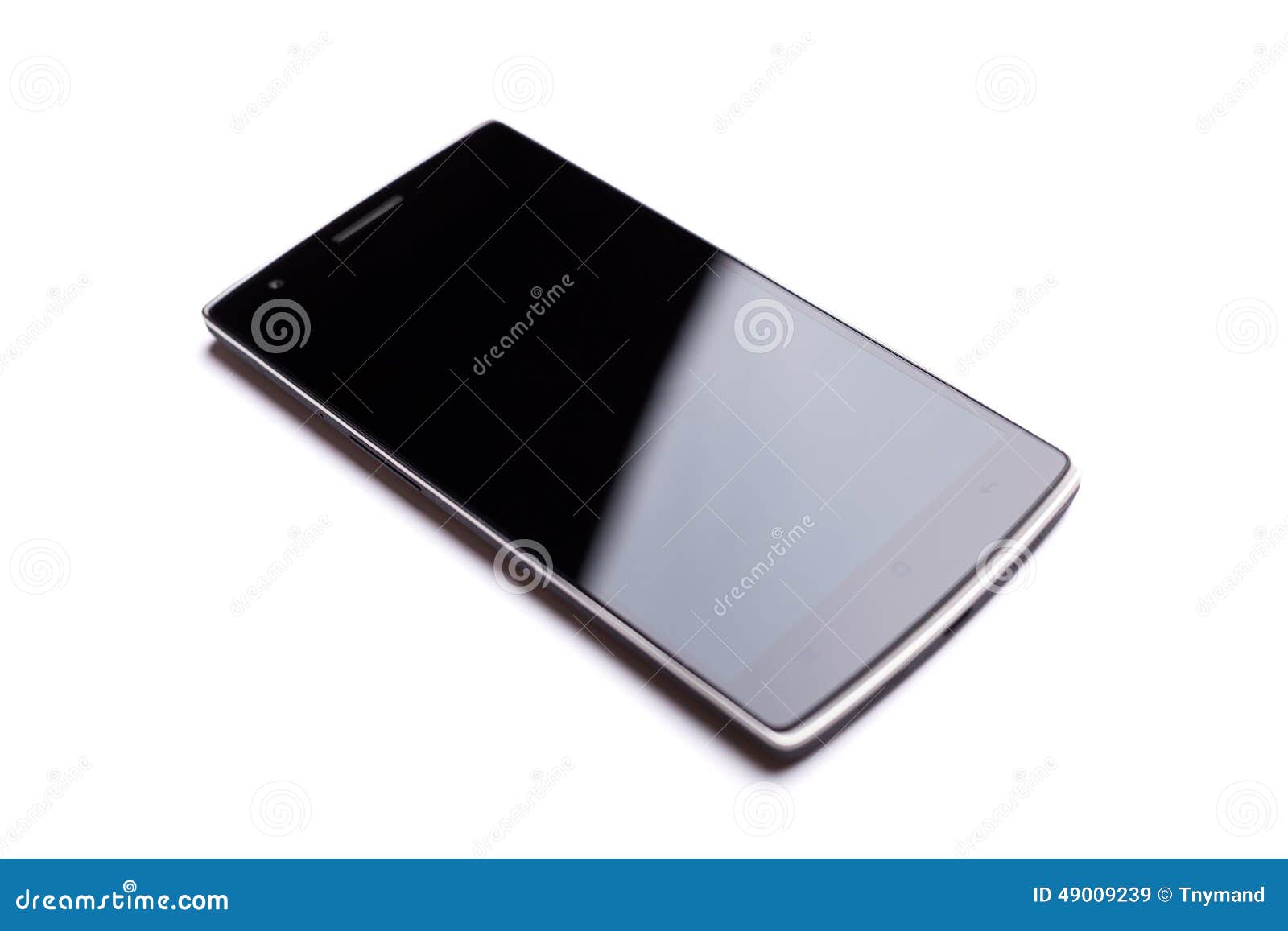 OnePlus One Smartphone Front Side Isolated on White Background ...