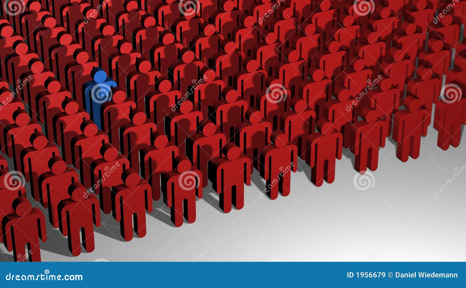 Oneven uit stock illustratie. Illustration of blauw, vorm - 1956679