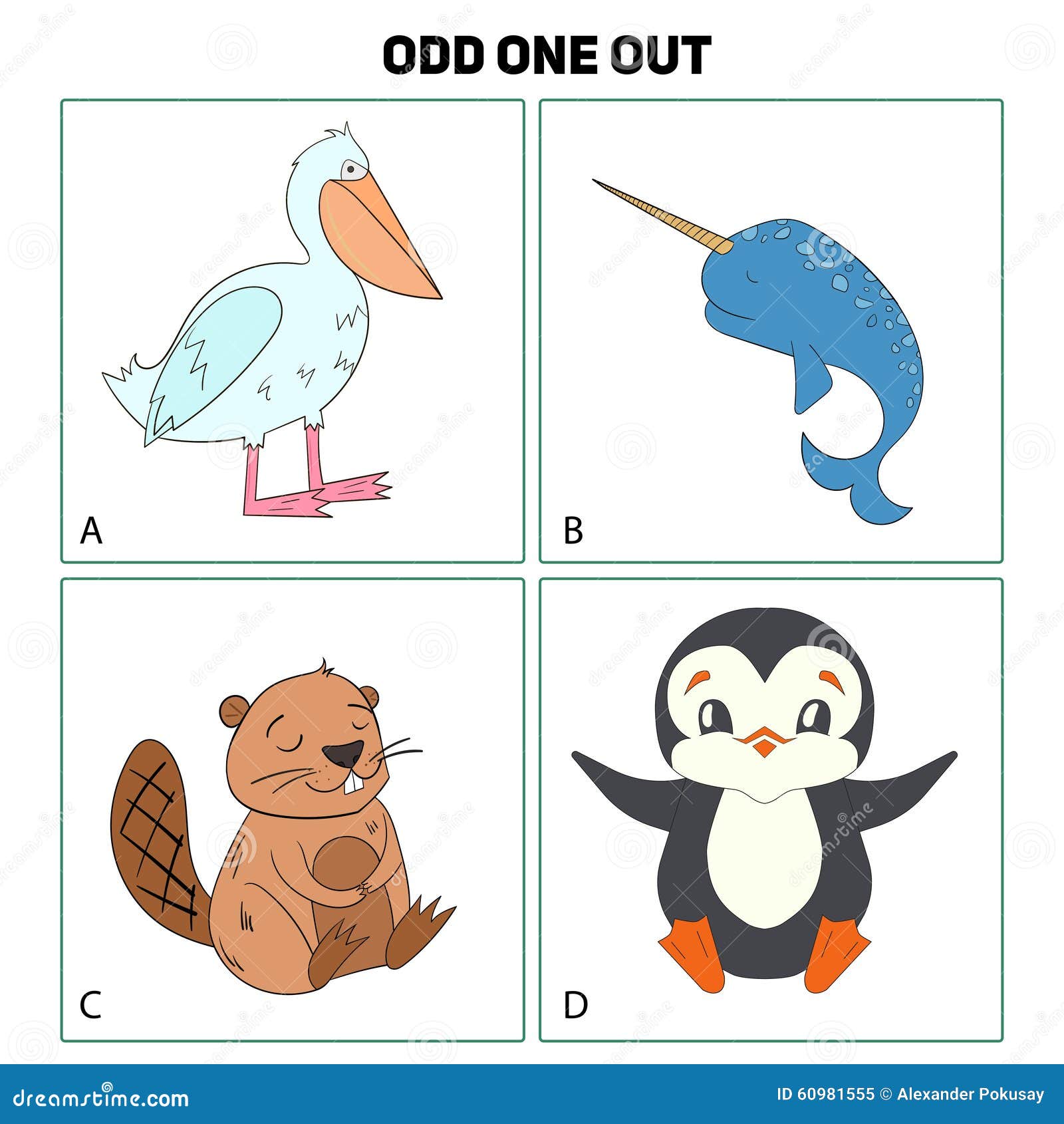 Oneven Uit De Vectorillustratie Van Het Kindspel Vector Illustratie ...