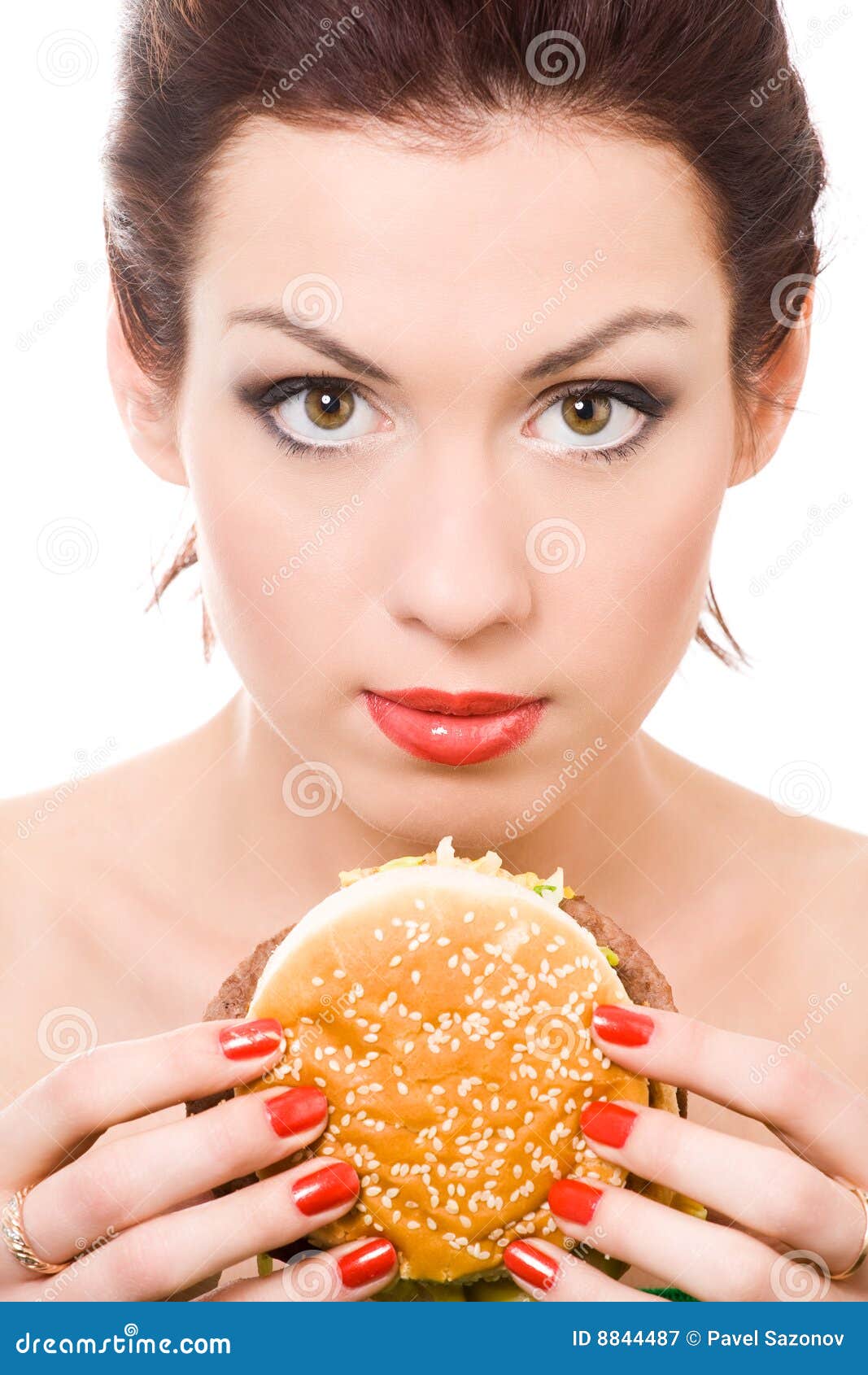 Ongezond voedsel stock afbeelding. Image of eten, groot - 8844487