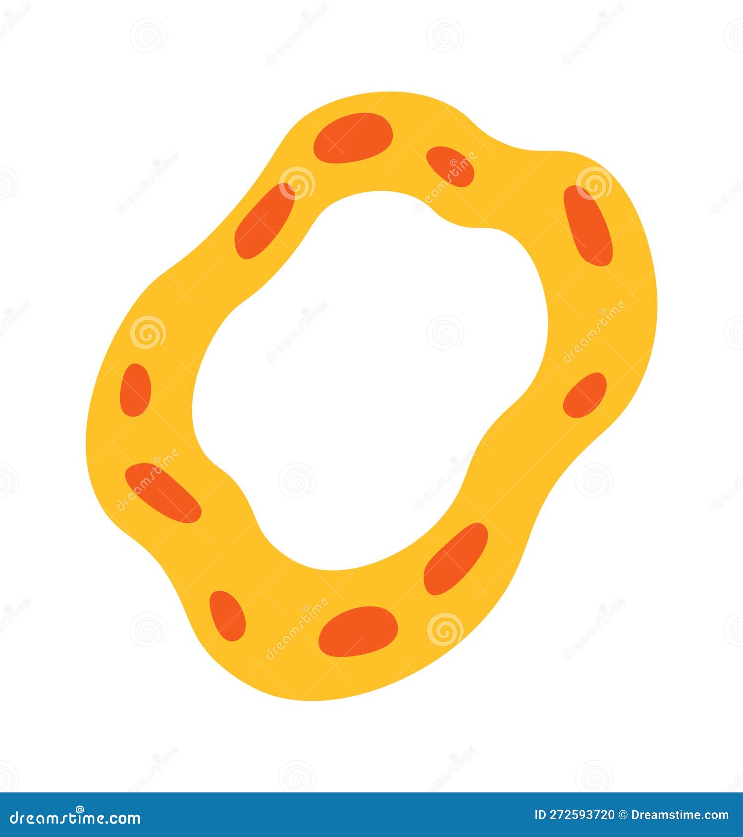 Onion Chips Rings Fast Food Stock Vector - Illustration of chips, ring ...