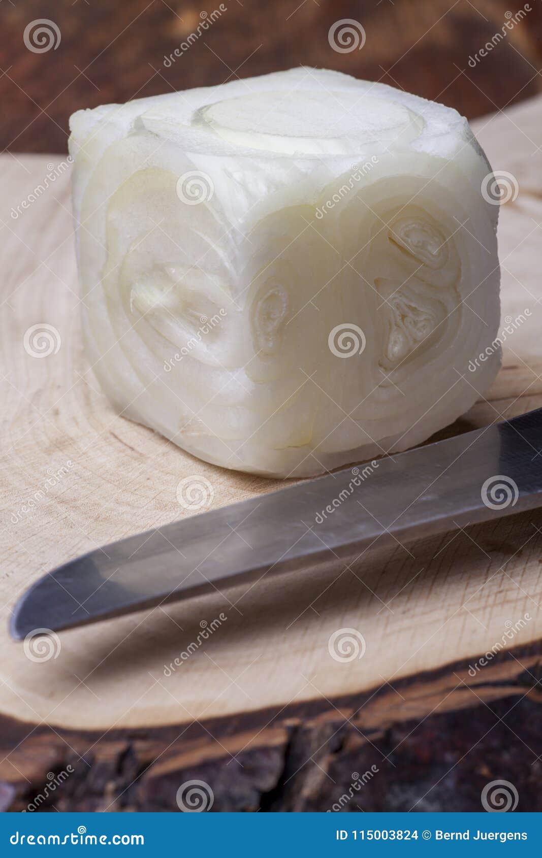 Onion cube stock photo. Image of blade, cube, huge, ingredient - 115003824