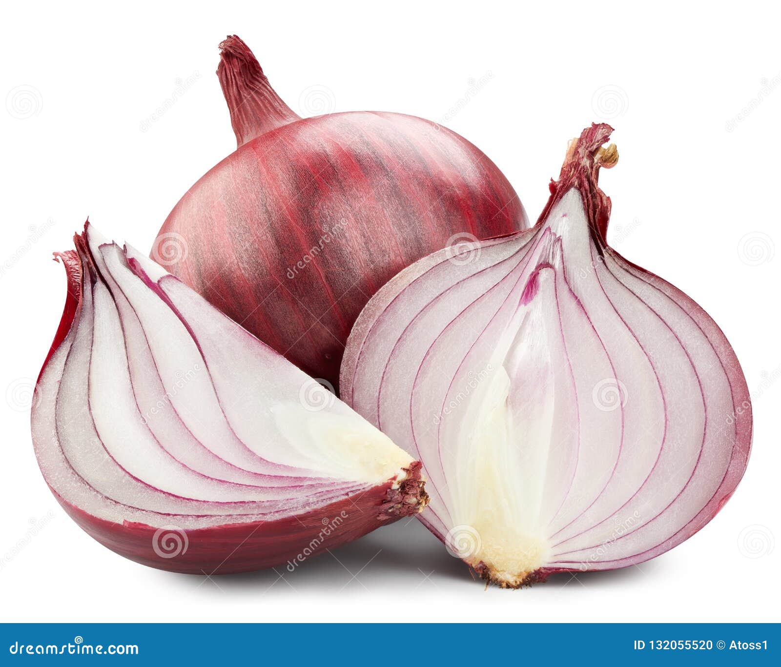 Onion Isolated on white stock photo. Image of leaf, organic - 132055520