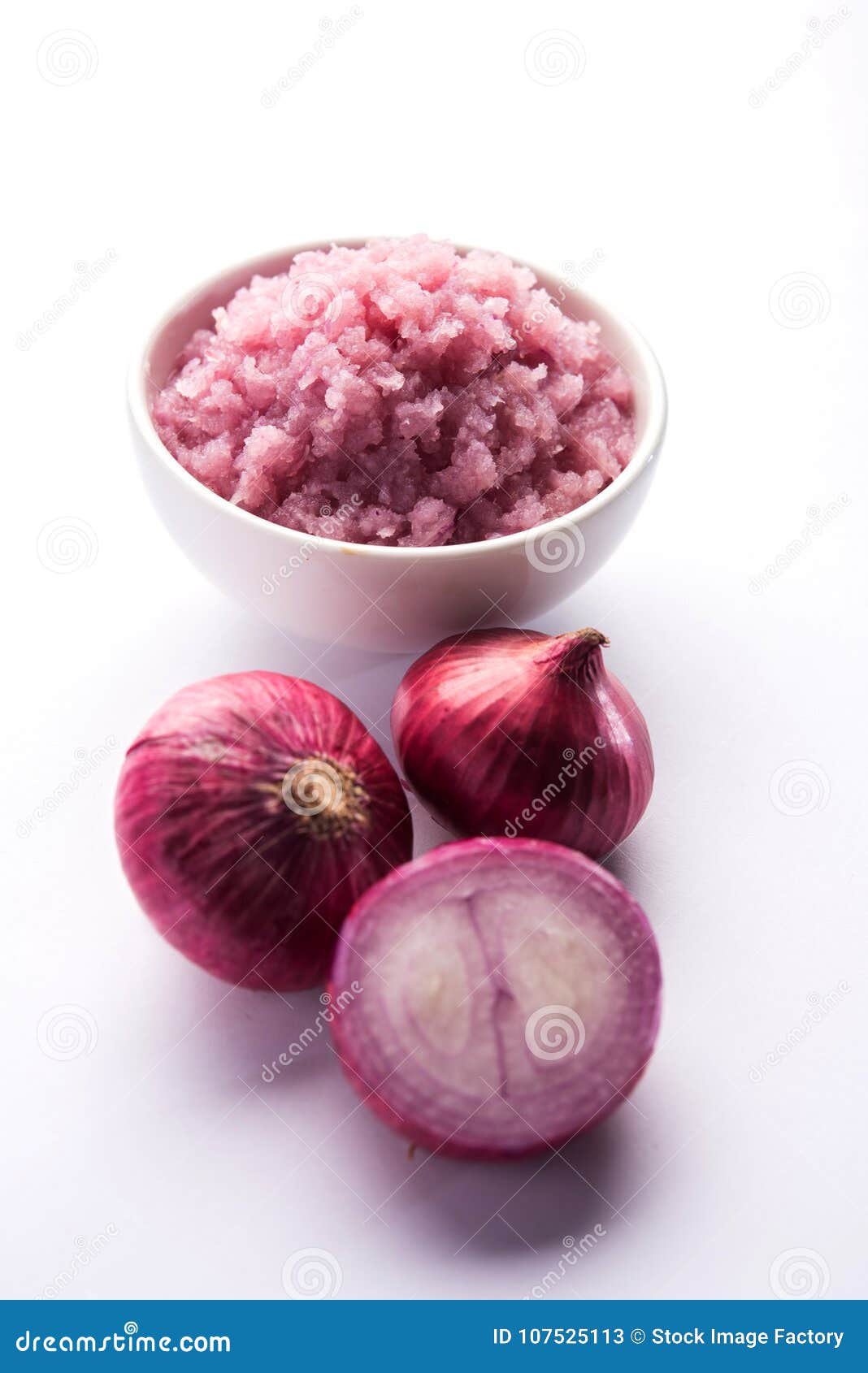 Onion Paste or Puree, Smashed Onion or Pyaj Puree. Selective Focus ...