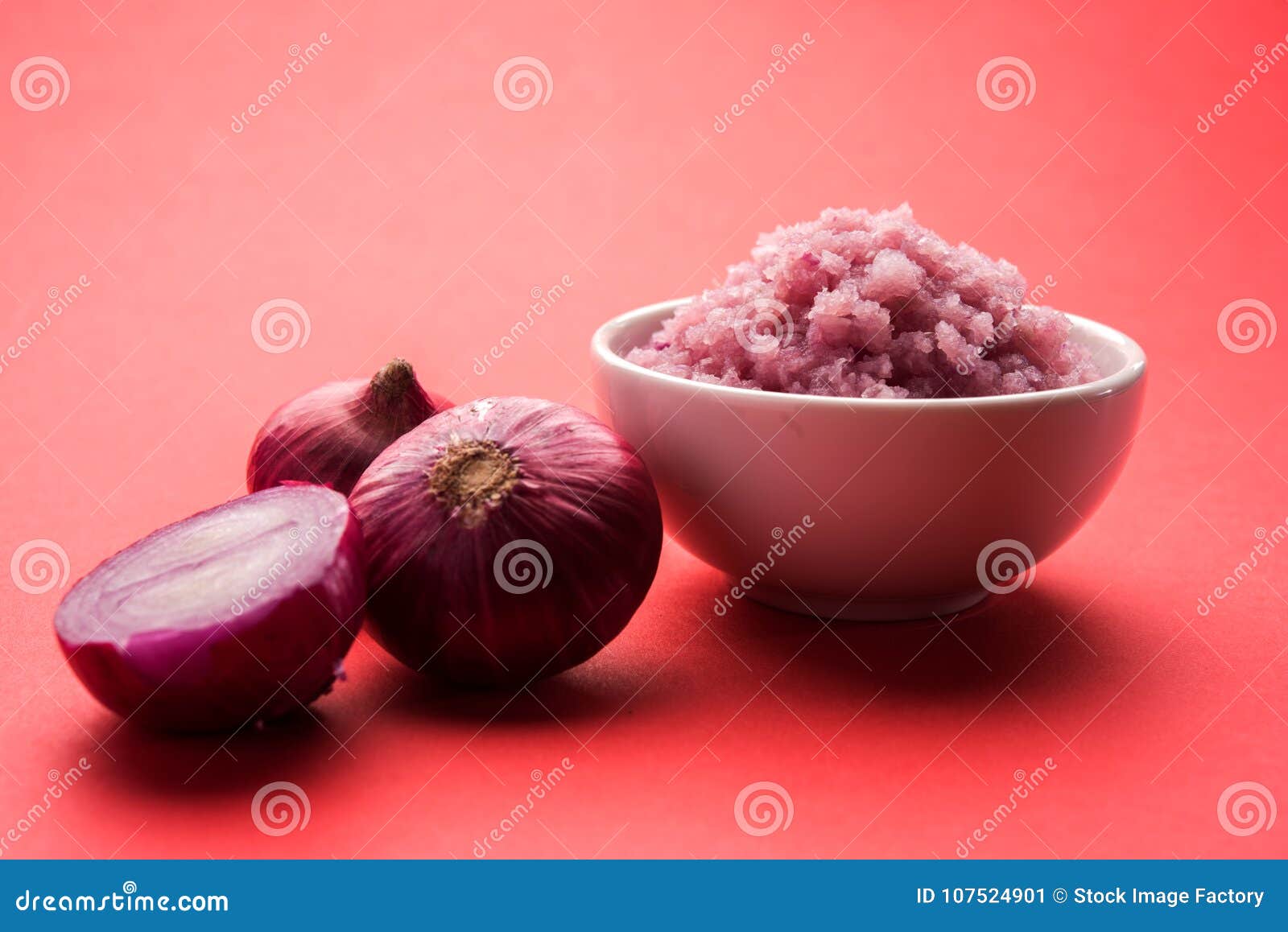 Onion Paste or Puree, Smashed Onion or Pyaj Puree. Selective Focus ...