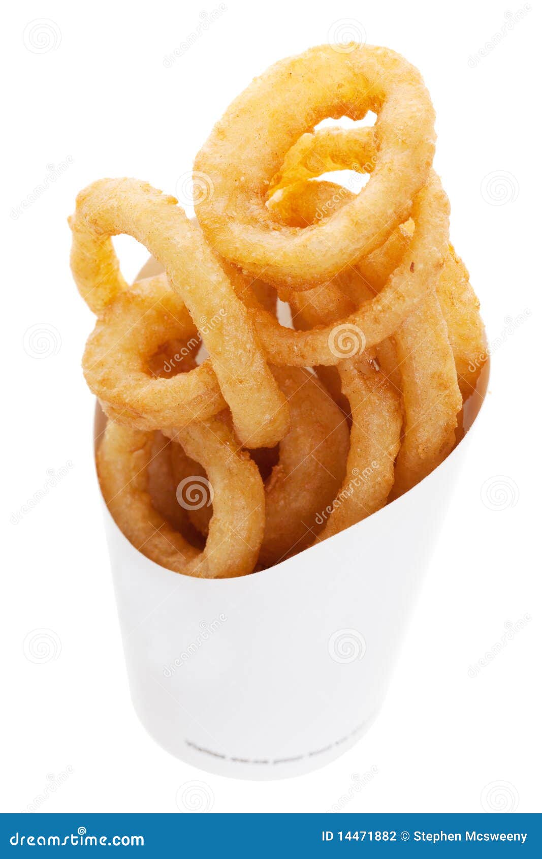 Onion Rings stock photo. Image of closeup, oily, crumbed - 14471882