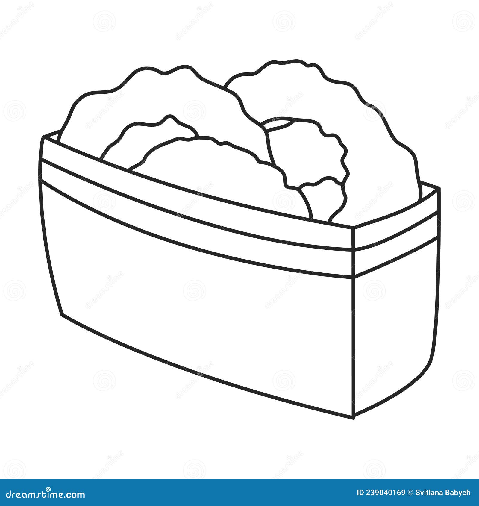 Onion Rings Vector Icon.Outline Vector Icon Isolated on White ...