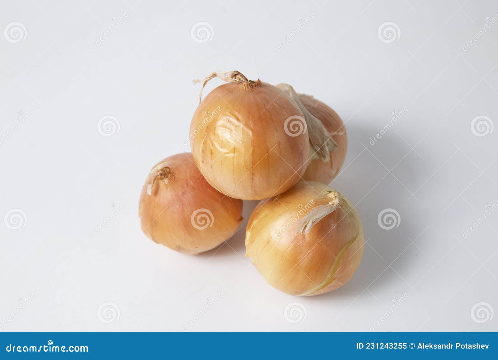 Onion on a White Background.a Natural Product Stock Image - Image of ...