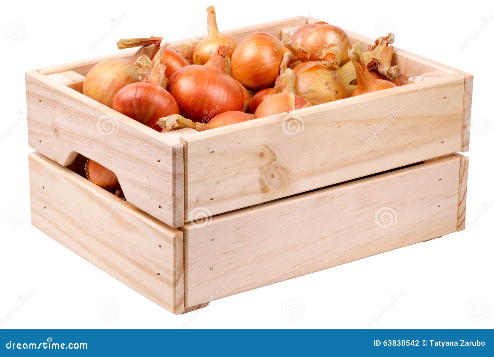 Onions in a box stock photo. Image of yellow, agriculture - 63830542