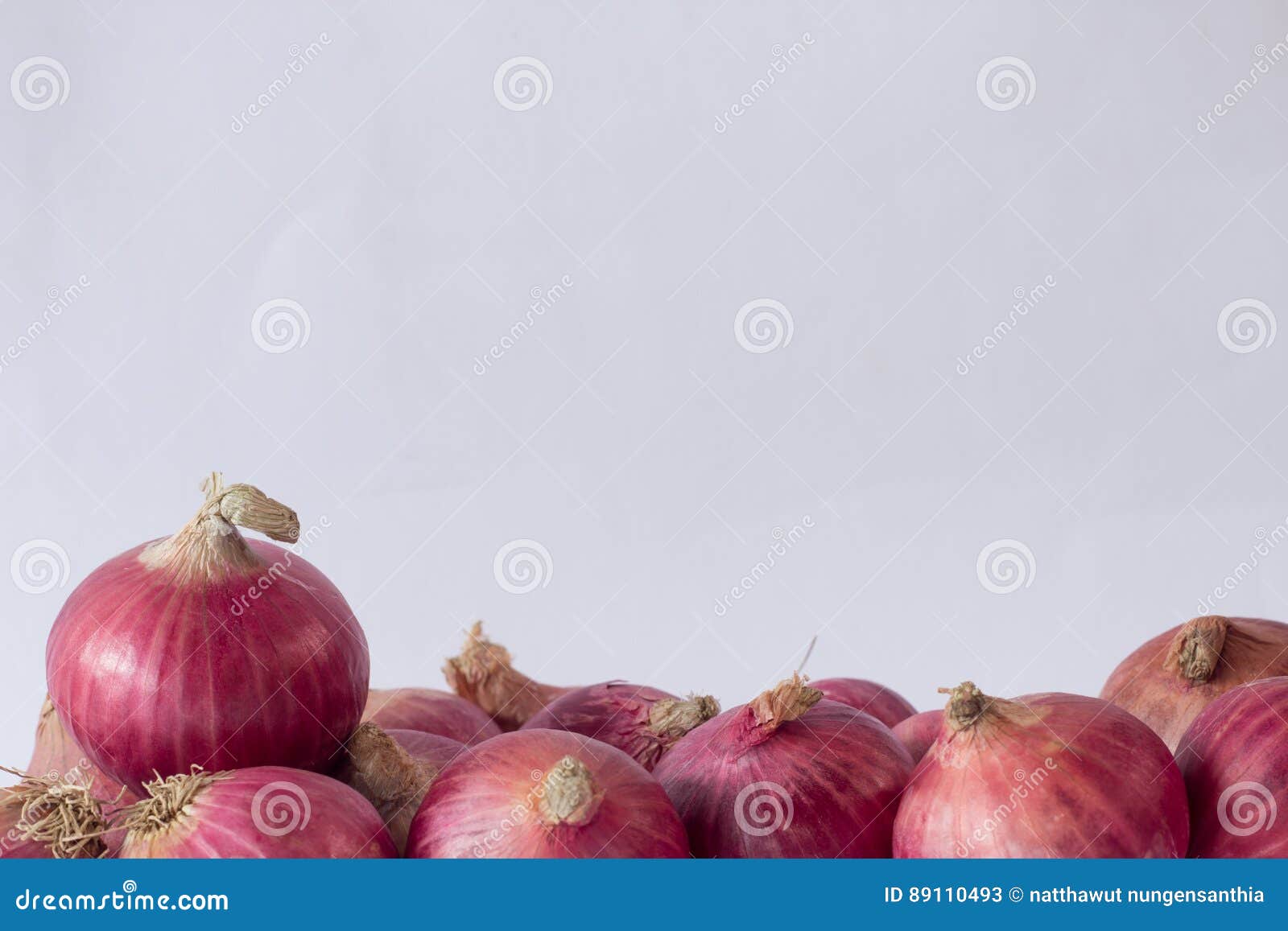 Onions on the Floor,Front View Stock Image - Image of garlic, view ...