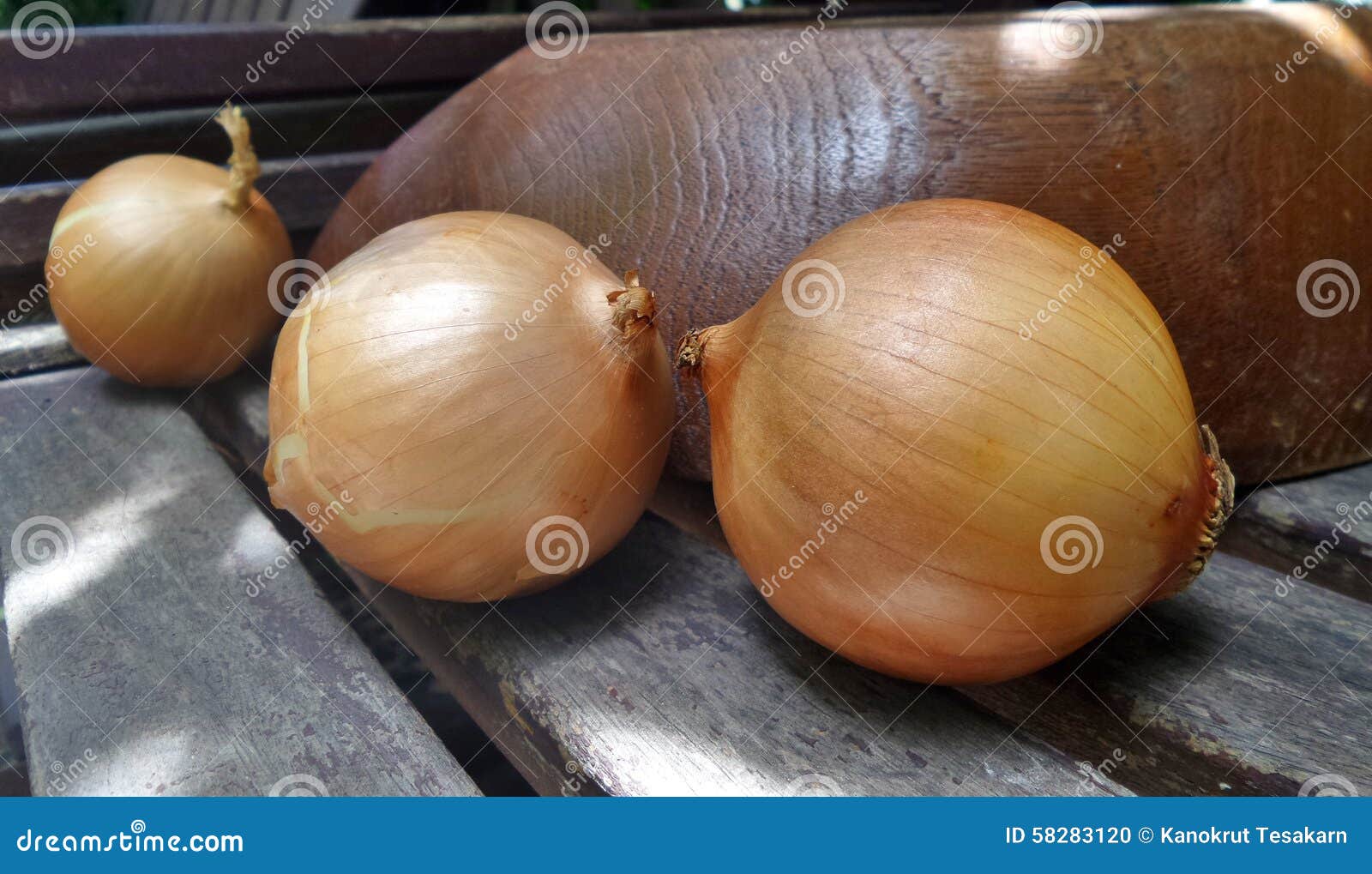 Onions on Kitchen Shelf in the Kitchen Stock Photo - Image of ready ...
