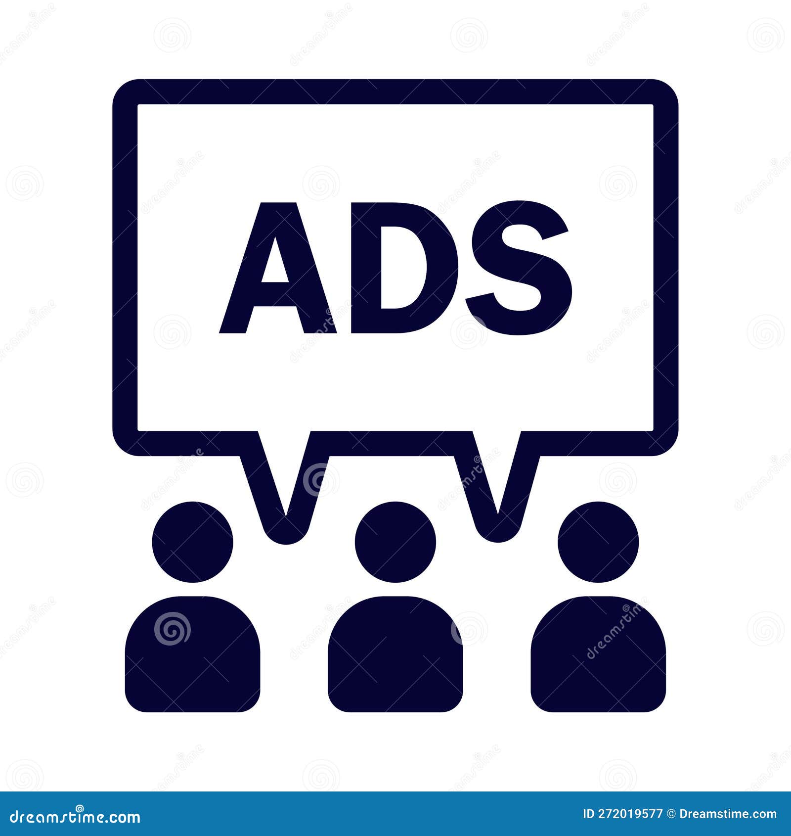 Online Ads, Display Ads, Monitor Ads, Online Display Ads Icon Stock ...
