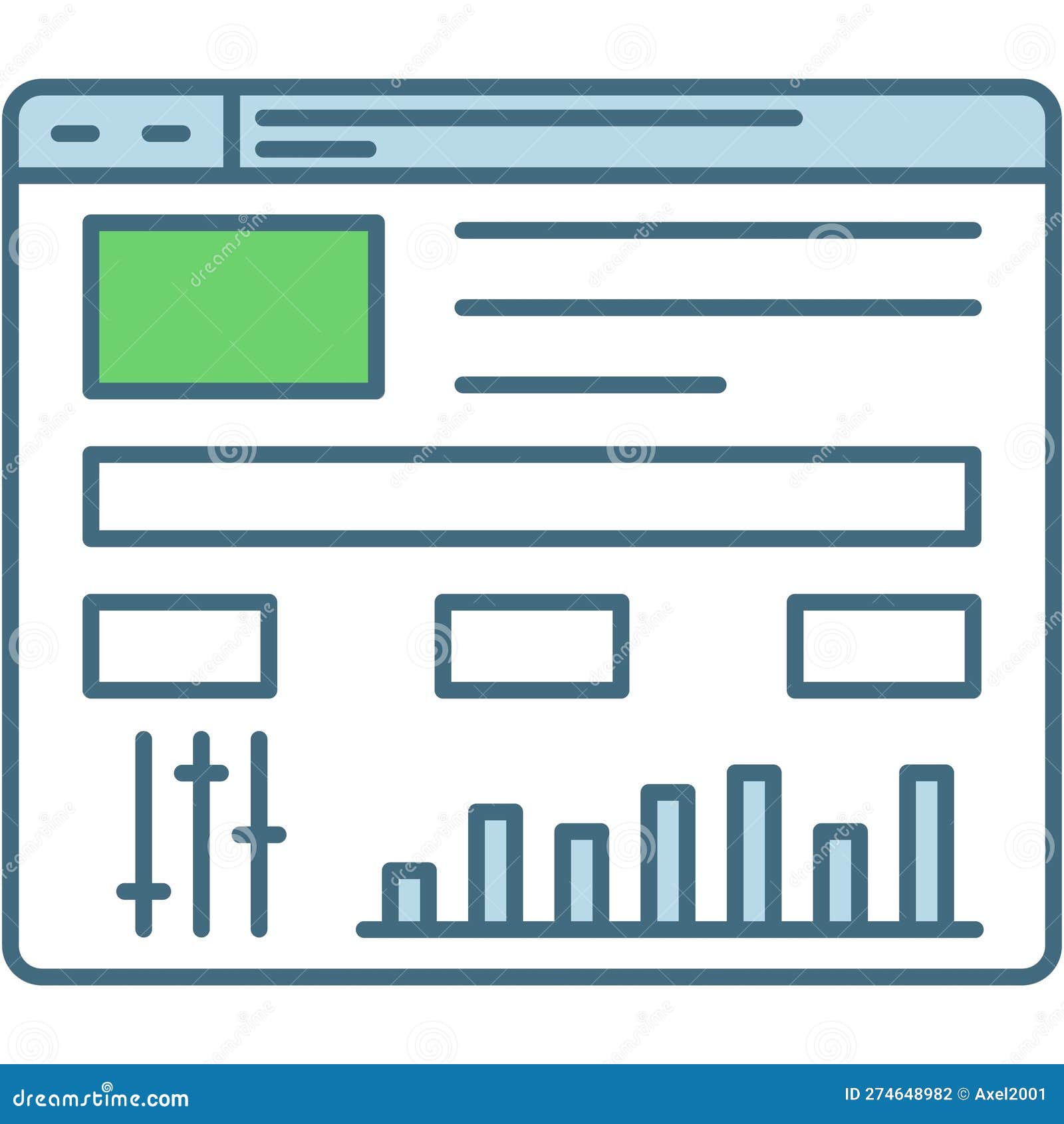 Online Analytics Icon Business Web Analysis Vector Stock Illustration ...
