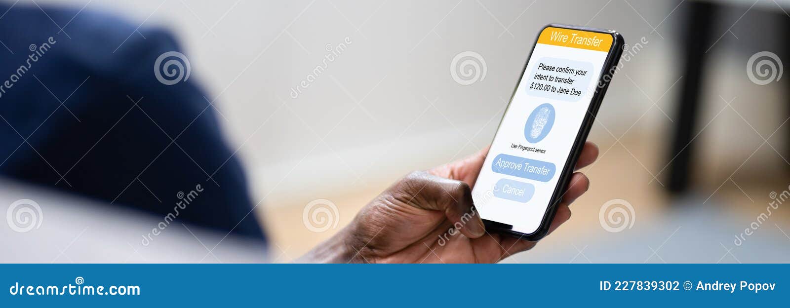 Online Bank Balance Check and Transfer Stock Photo - Image of mobile ...