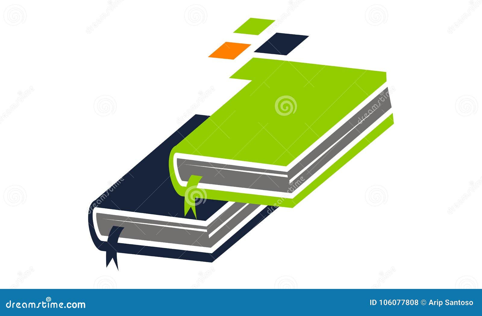 Online Book App stock vector. Illustration of digital - 106077808