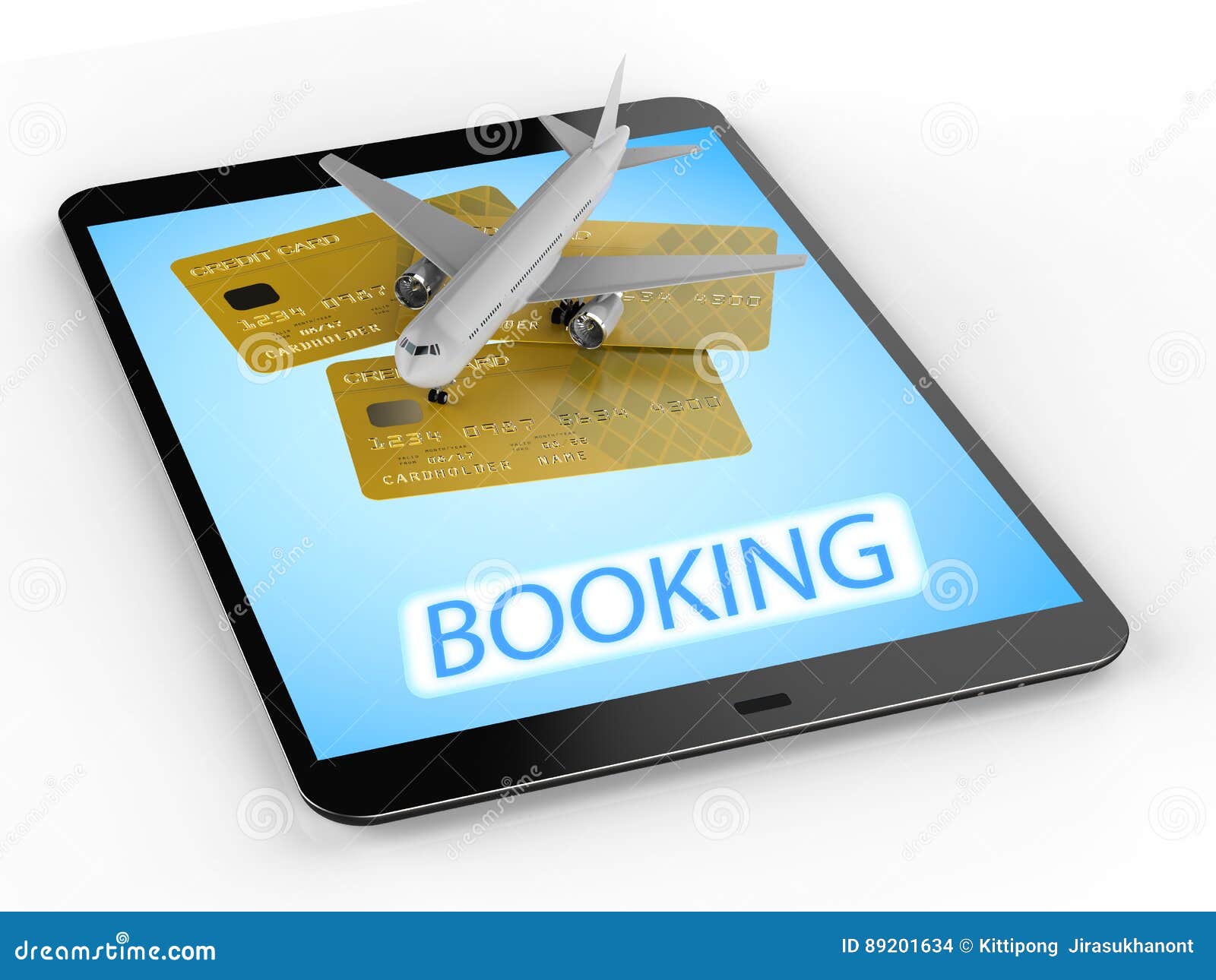 Online booking concept stock illustration. Illustration of transaction ...