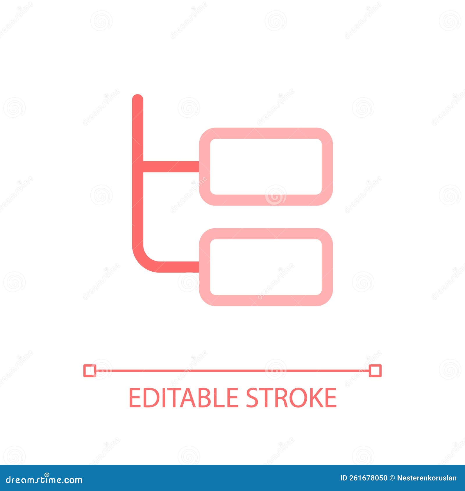 Online Chat Thread Pixel Perfect Color Linear Ui Icon Stock Vector ...