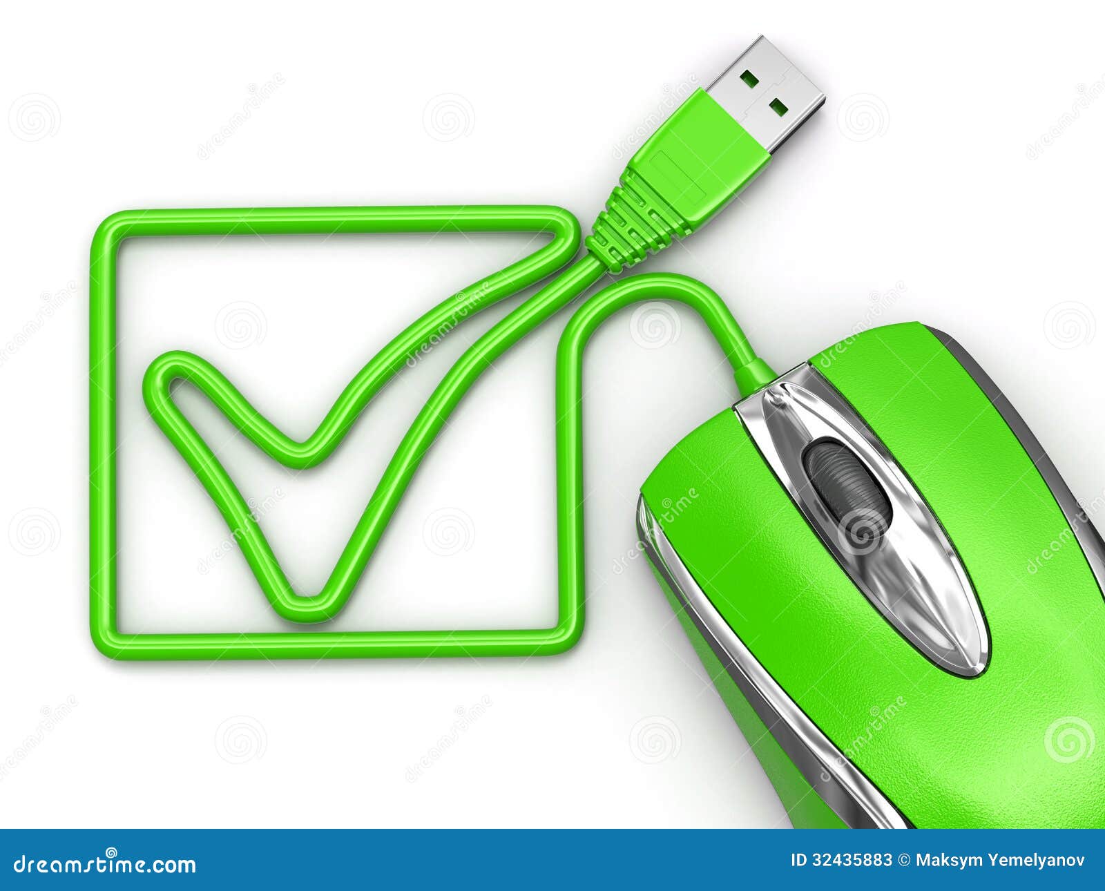 Online Checklist With Tick Mark On Laptop Screen Vector Illustration ...