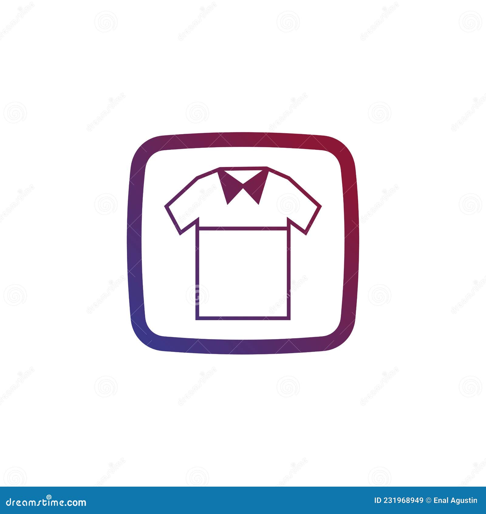 Online Clothes Laundry App Application Logo Design Stock Vector ...