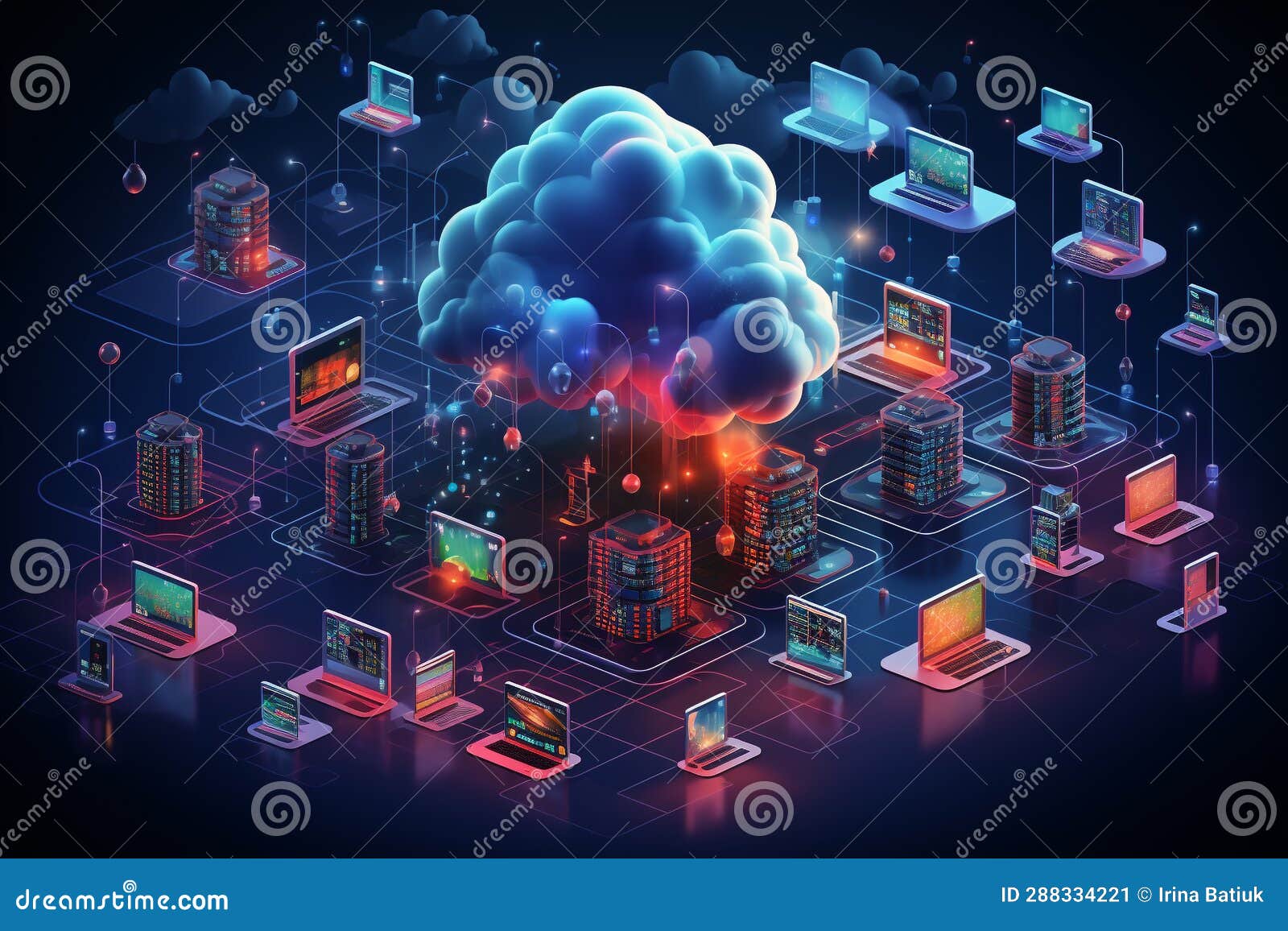 Online, Cloud Storage, Contact, Computing, Tablet, Phone Home Devices ...