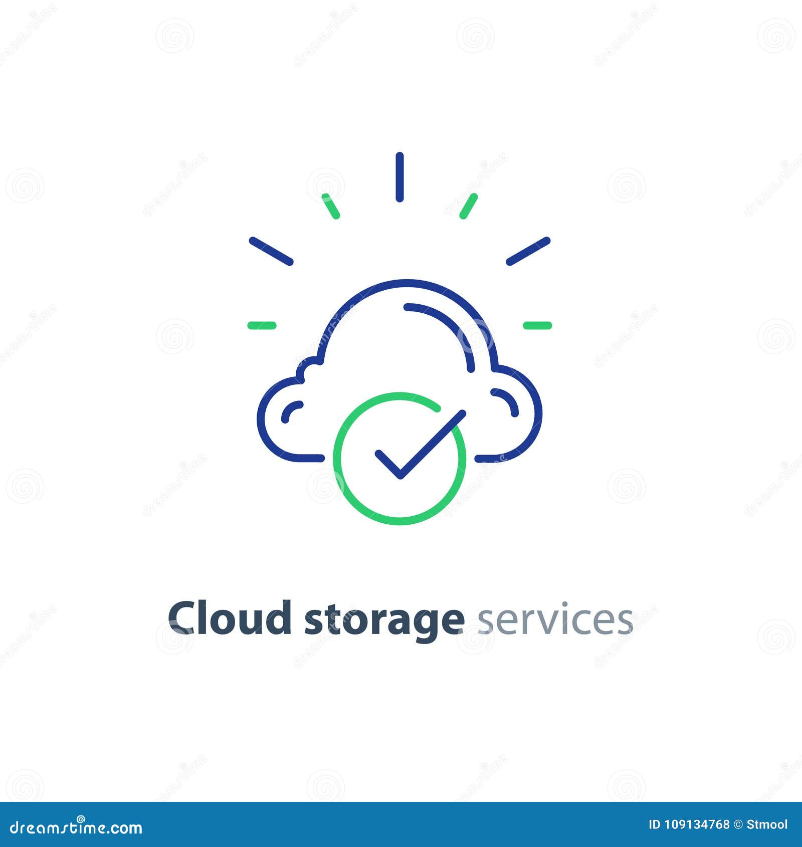 Online Cloud Storage, Data Aggregation Concept Line Icon Stock Vector ... Online Cloud Storage, Data Aggregation Concept Line Icon Stock Vector ...