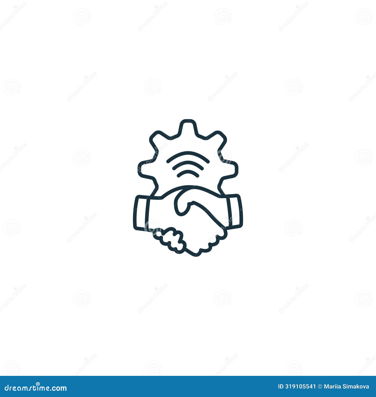 Online Collaboration Tools Icon. Monochrome Simple Remote Work Icon for ...