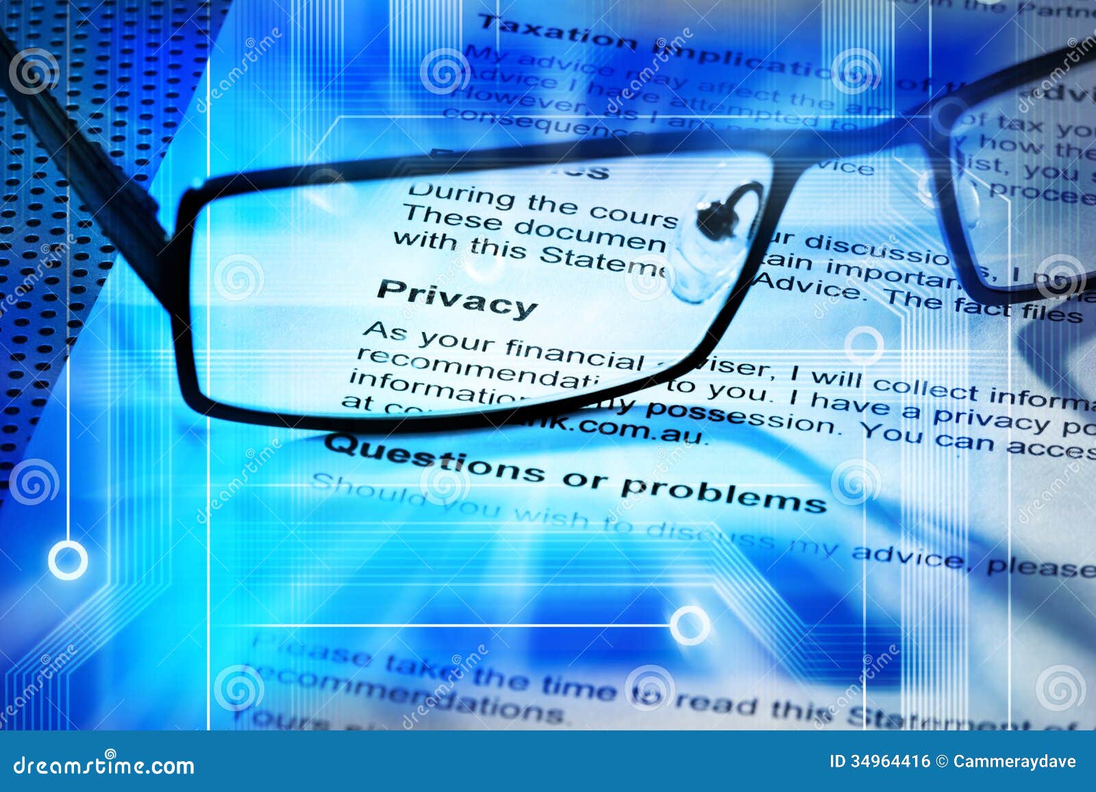 Online Computer Privacy stock photo. Image of digital - 34964416