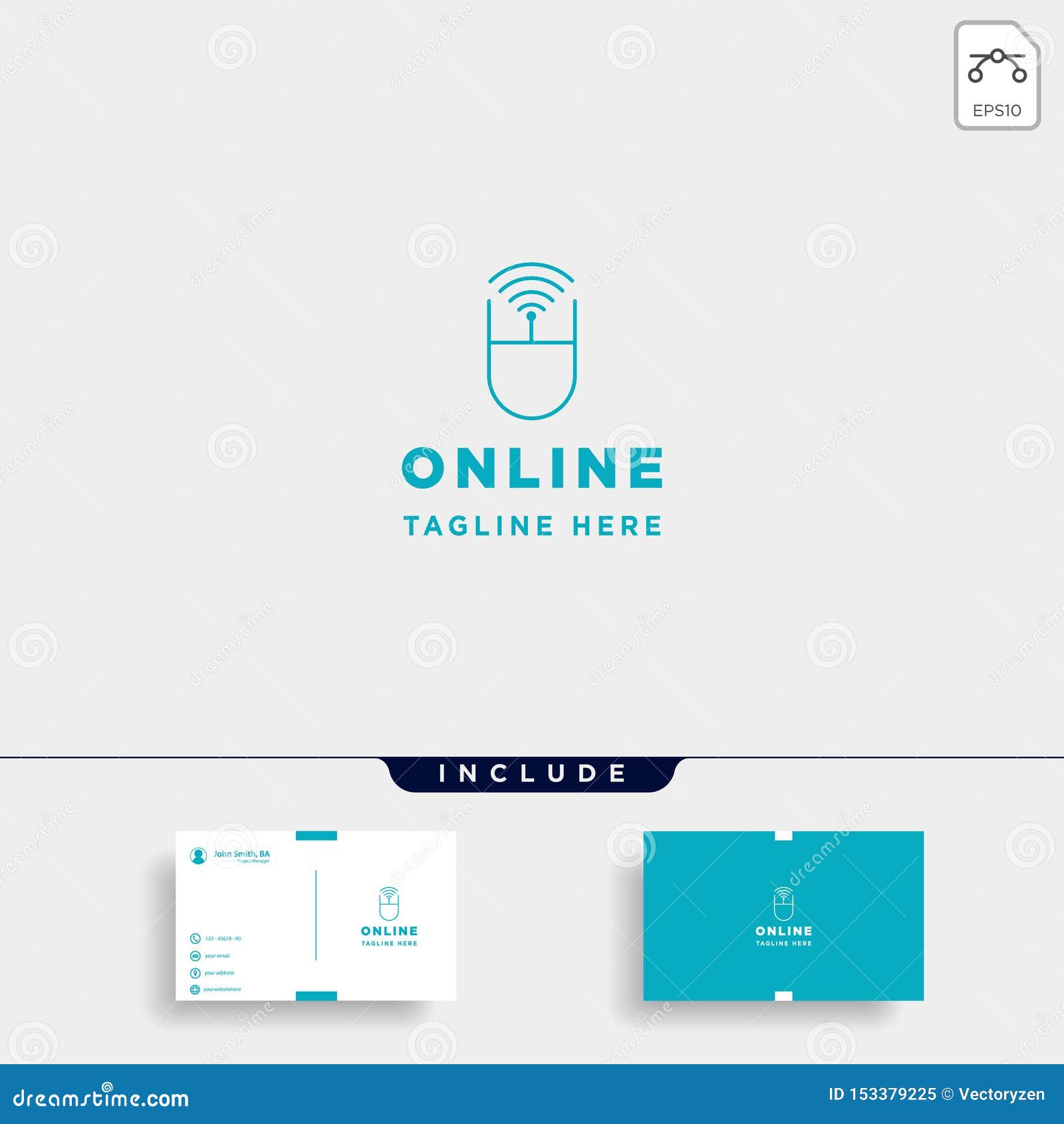 Online Course Logo Design Vector Internet Learning Symbol Sign Stock ...