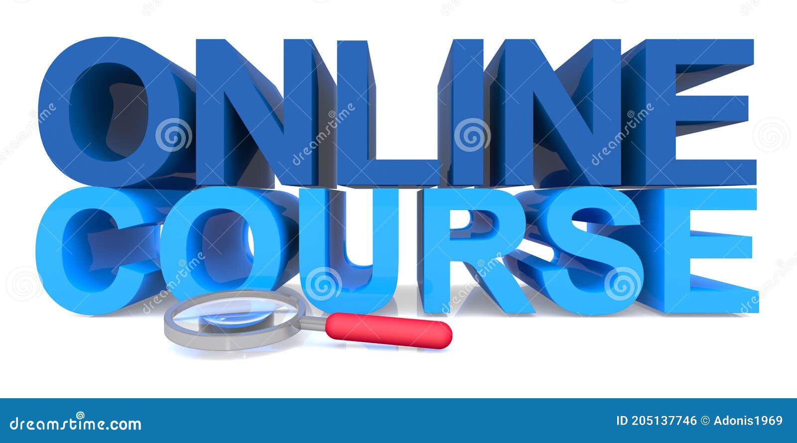 Online course on white stock photo. Image of electronic - 205137746