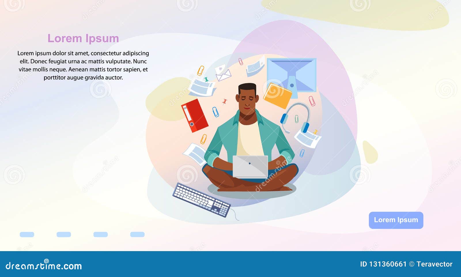 Online Courses Cartoon Vector Web Page Template Stock Vector ...