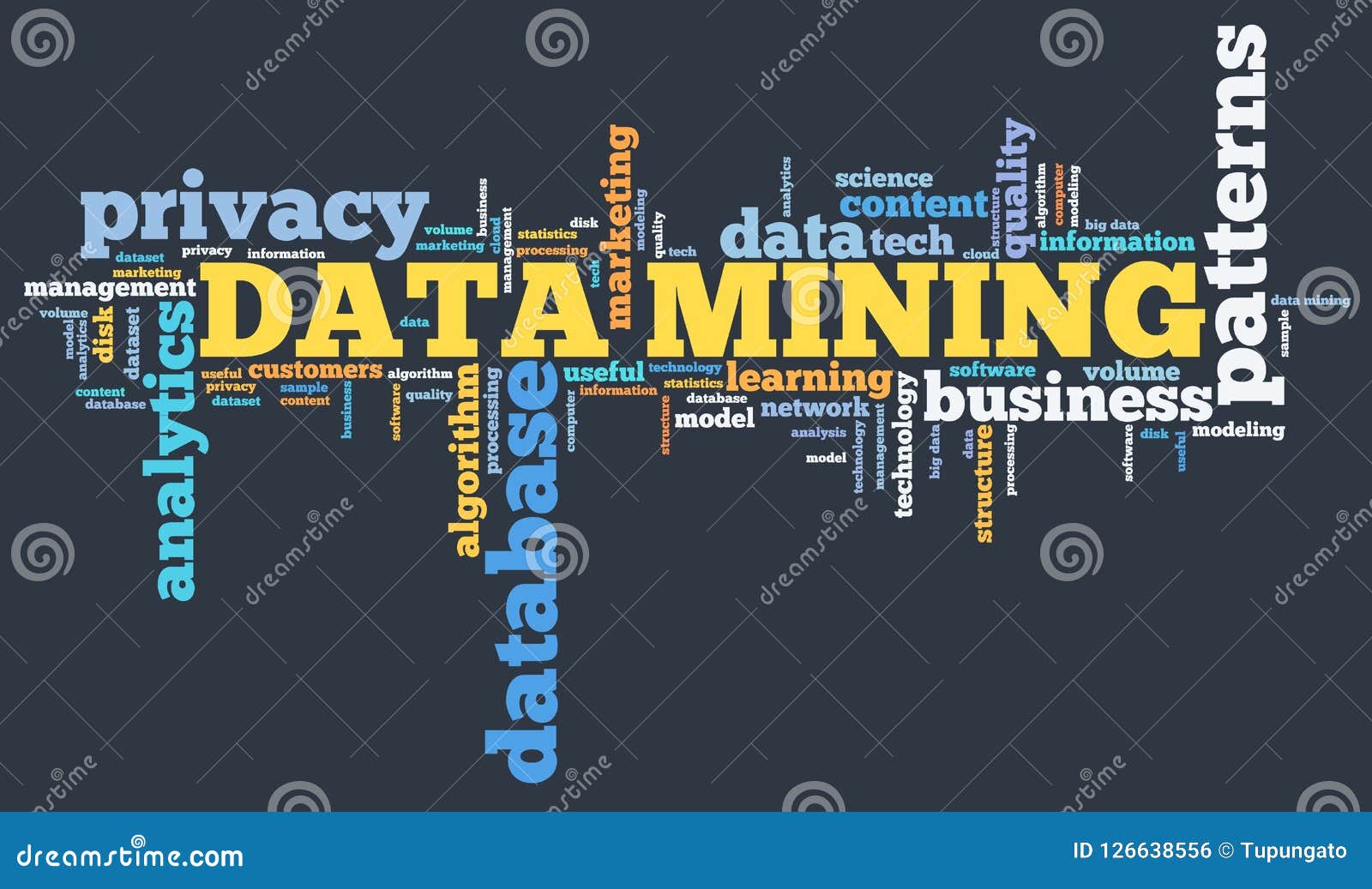 Online data mining stock illustration. Illustration of storage - 126638556