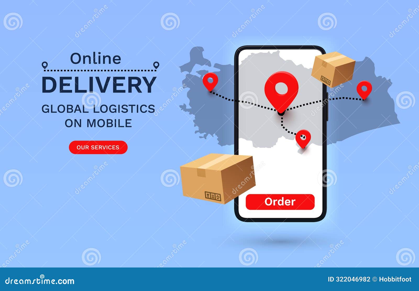 Online Delivery Global Logistics on Mobile, Delivery within the Turkey ...