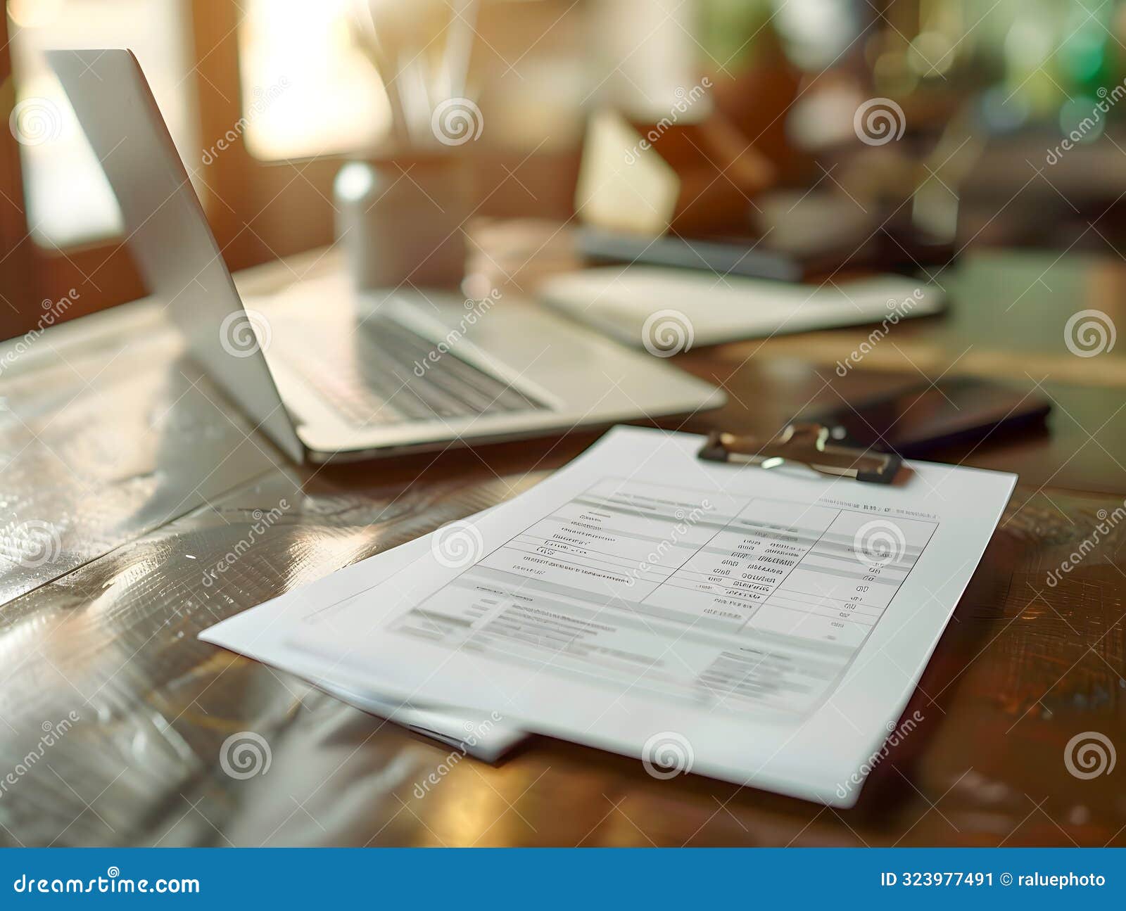 Online Digital E Invoice and Statements Software Stock Illustration ...