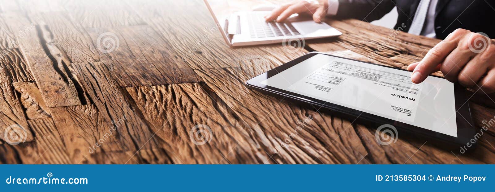 Digital Receipt On Mobile Internet Banking Concept. Electronic Digital ...