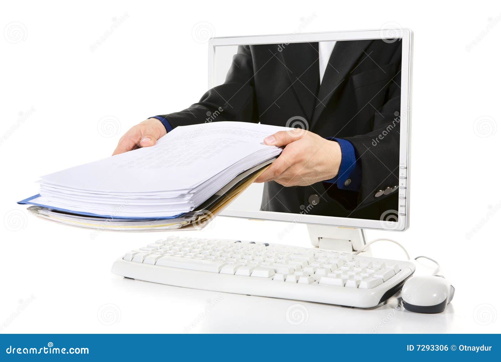 Online document stock photo. Image of online, computer - 7293306