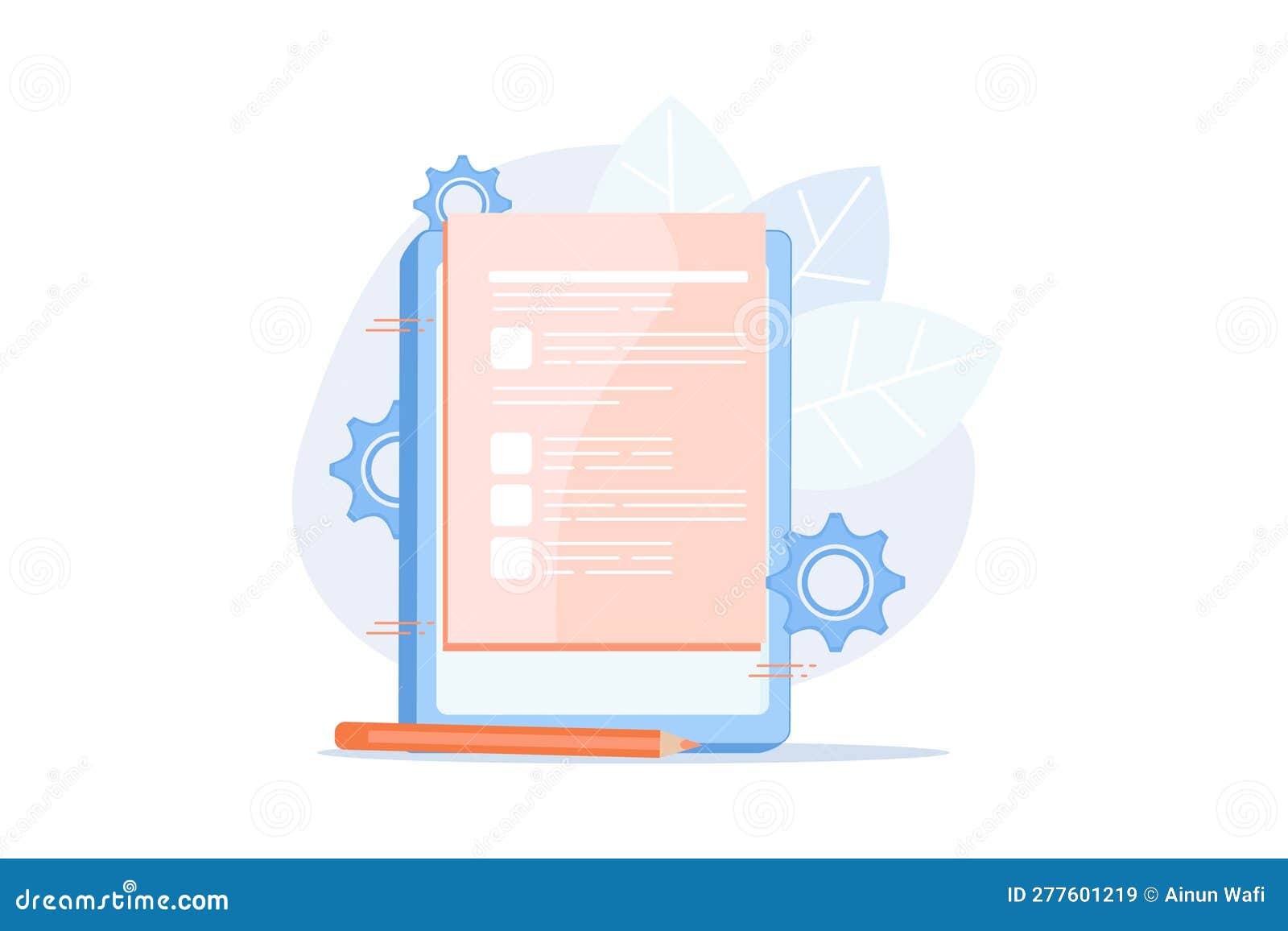 Online Document Form. Digital Agreement, Electronic Contract, Internet ...