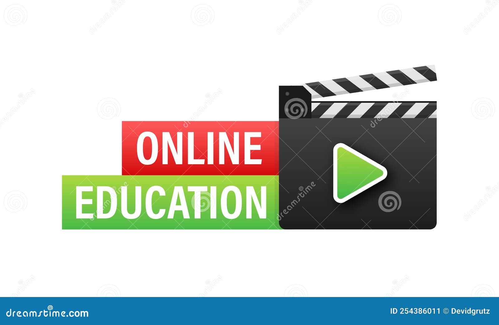 Online Education Concept Banner. Online Training Courses. Tutorials, E ...