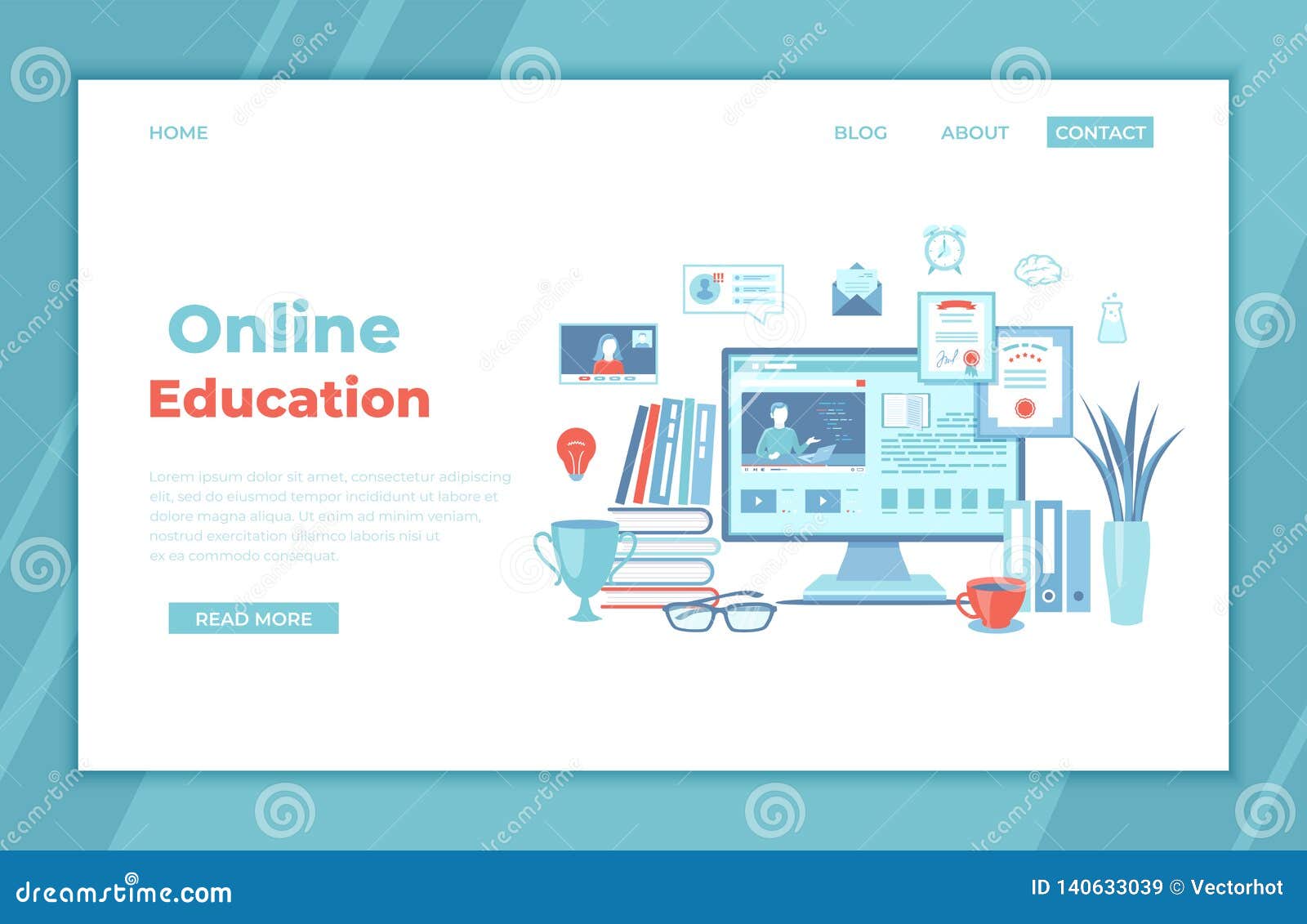 Online Education E-learning Online Training, Courses, Exams, Testing ...