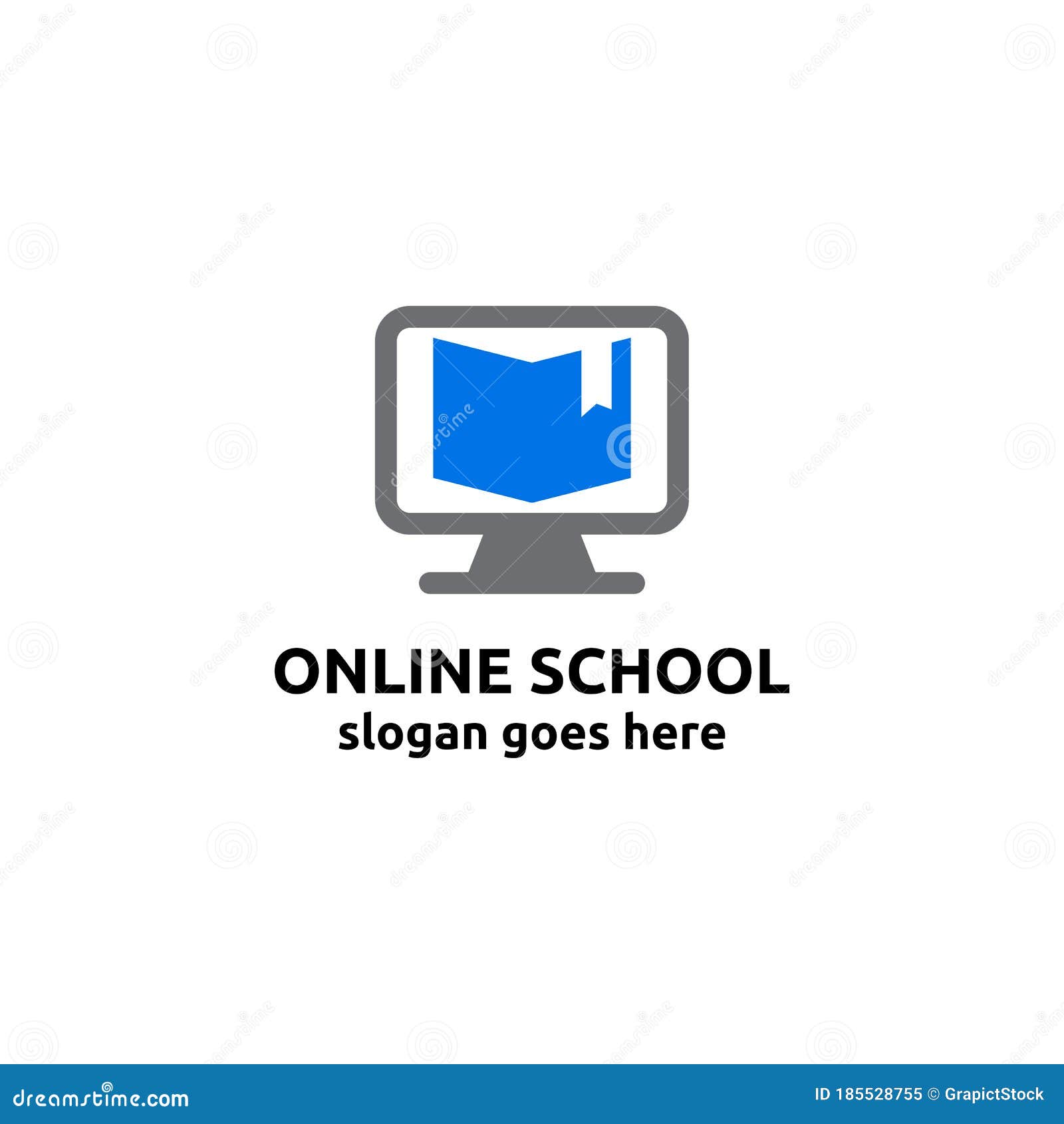 Online Education Logo Design Template. Online Course Logo Design ...
