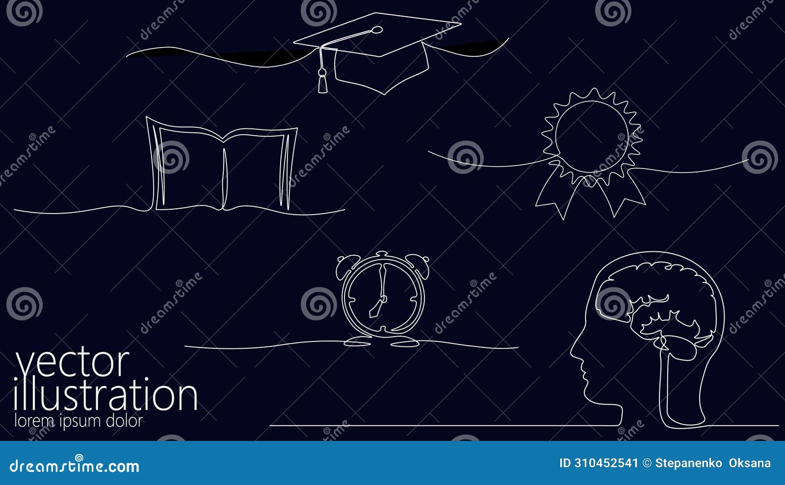 Student With The Diploma Vector Illustration | CartoonDealer.com #15290192