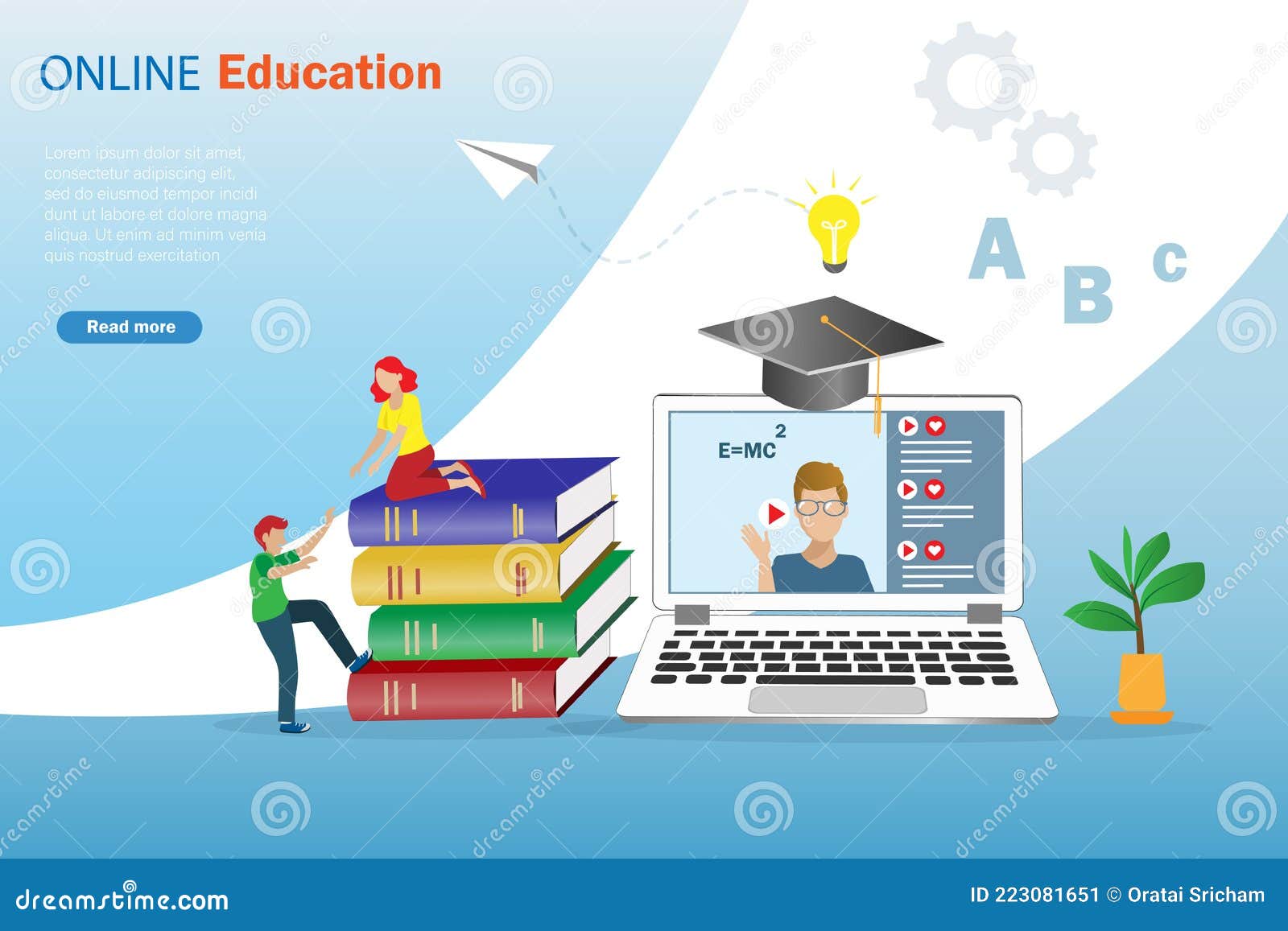 Online Education, Video Tutorials on Computer with Studens Help To ...