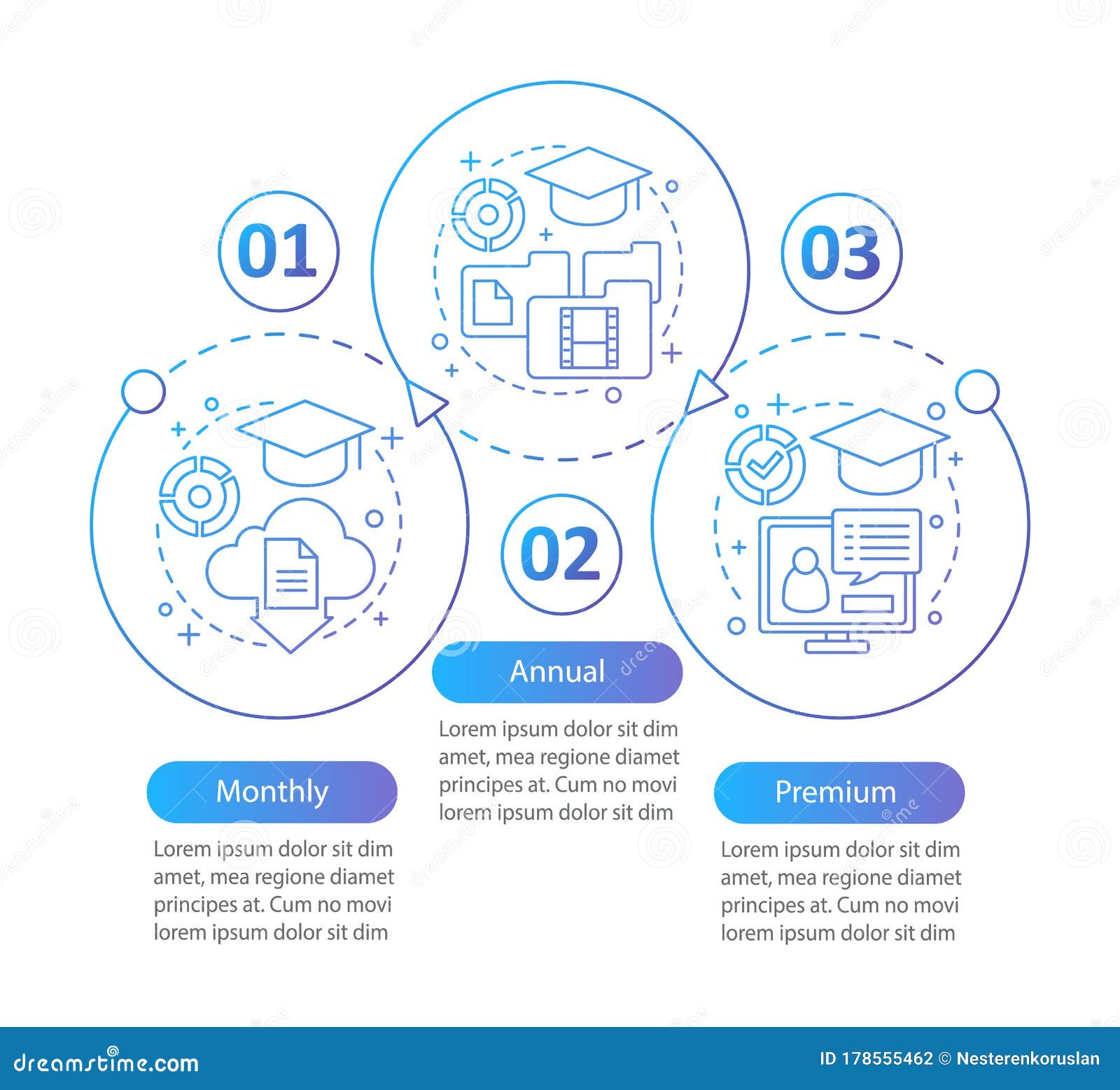 Infographic Monthly Modern Timeline Gantt Chart Table With Process ...