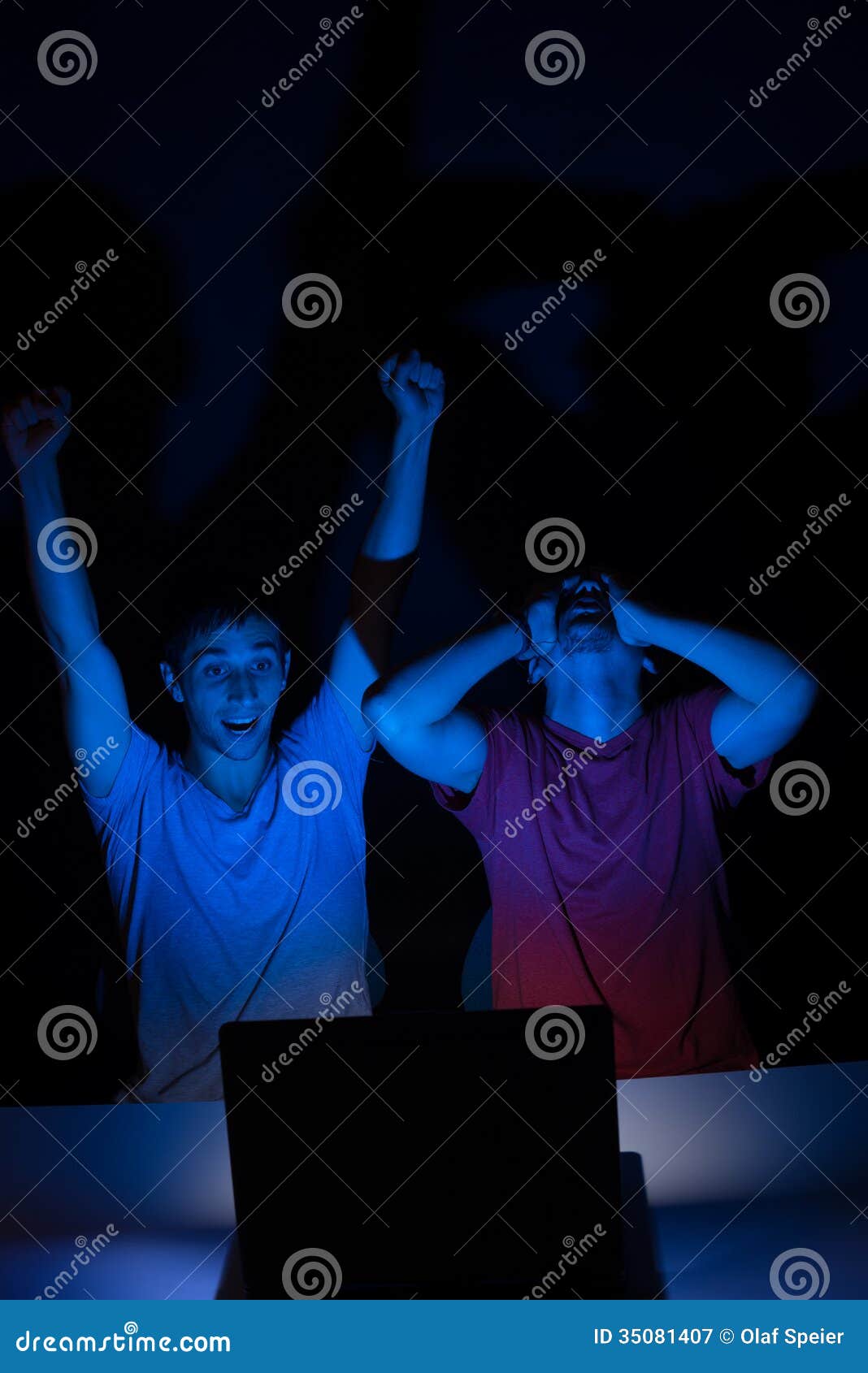 Online excitement stock image. Image of online, shot - 35081407