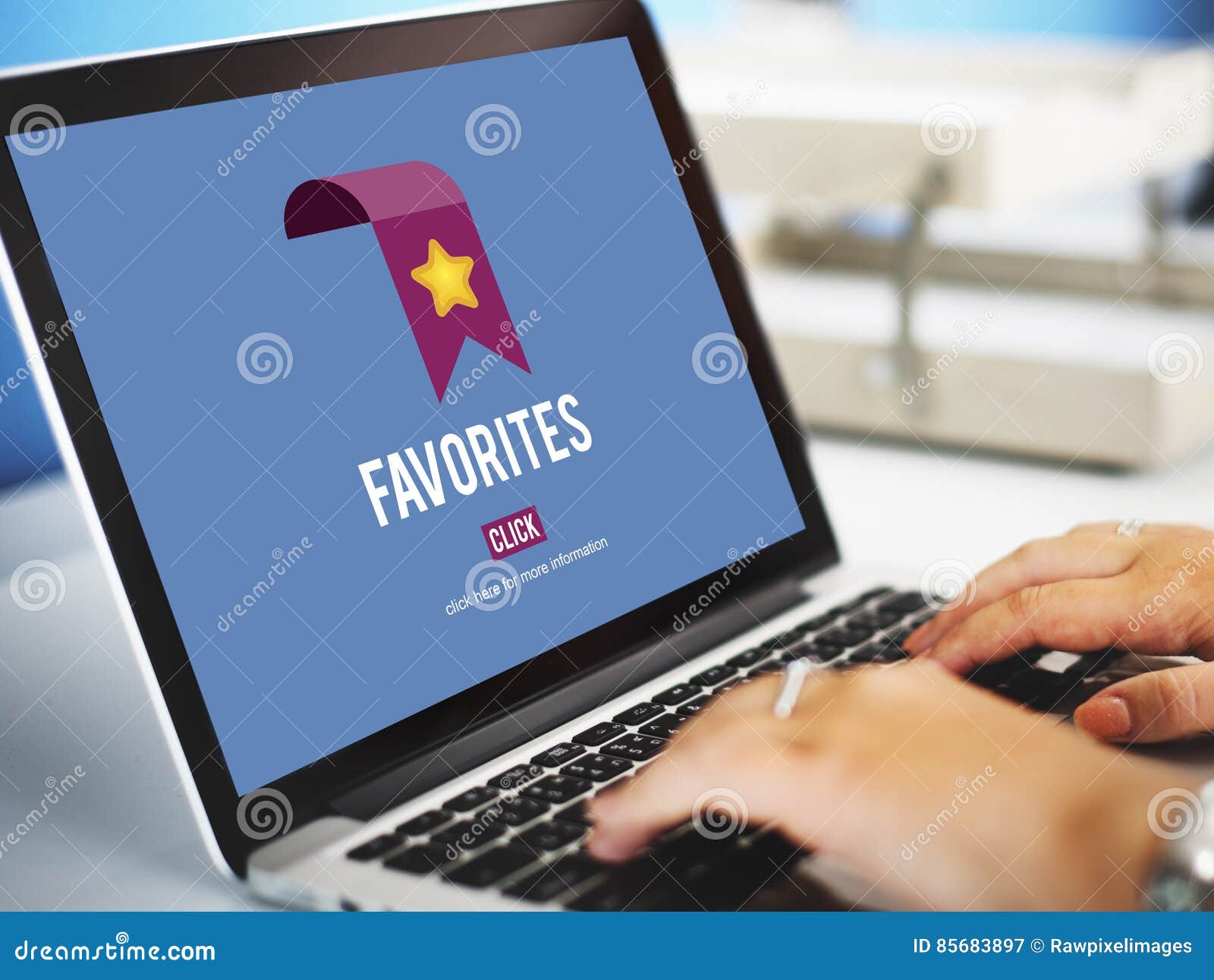 Online Favorites Internet Bookmark Technology Concept Stock Image ...