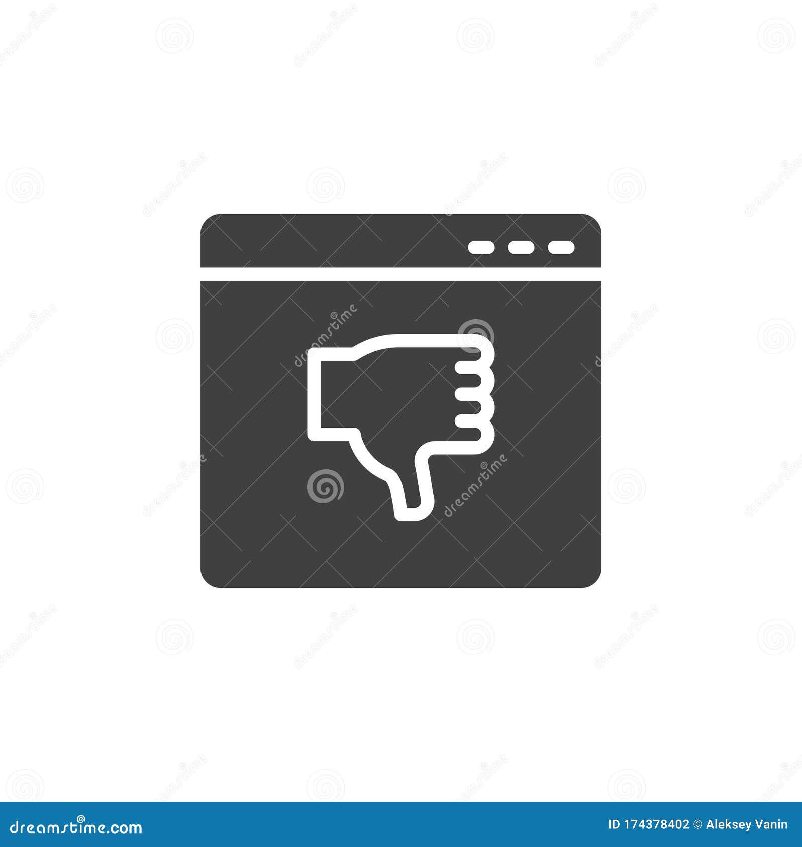 Online Feedback Webpage Vector Icon Stock Vector - Illustration of page ...