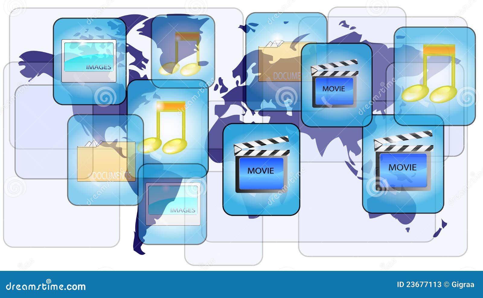 File Sharing Vector Icon Isolated On Transparent Background, Lin ...