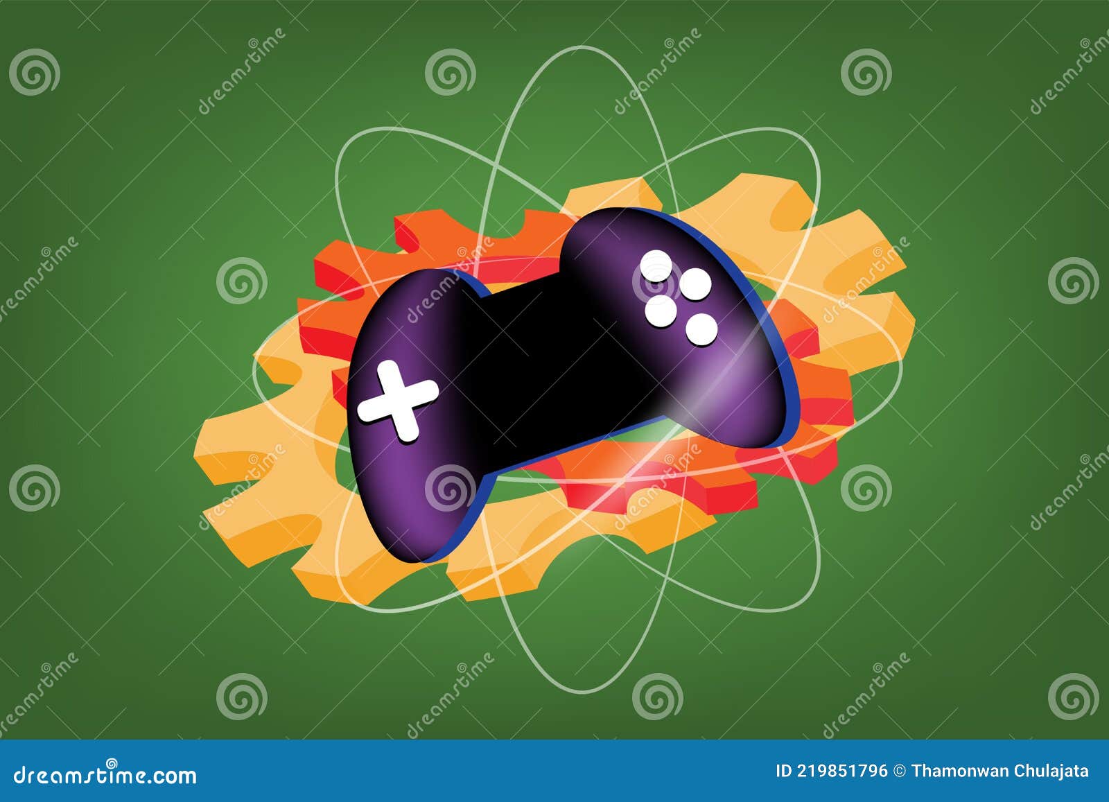 Online game sign symbol stock vector. Illustration of media - 219851796