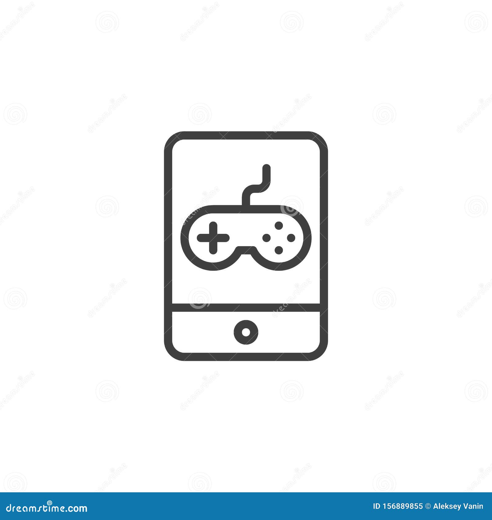 Gaming Line Icons, Signs, Vector Set, Outline Illustration Concept ...